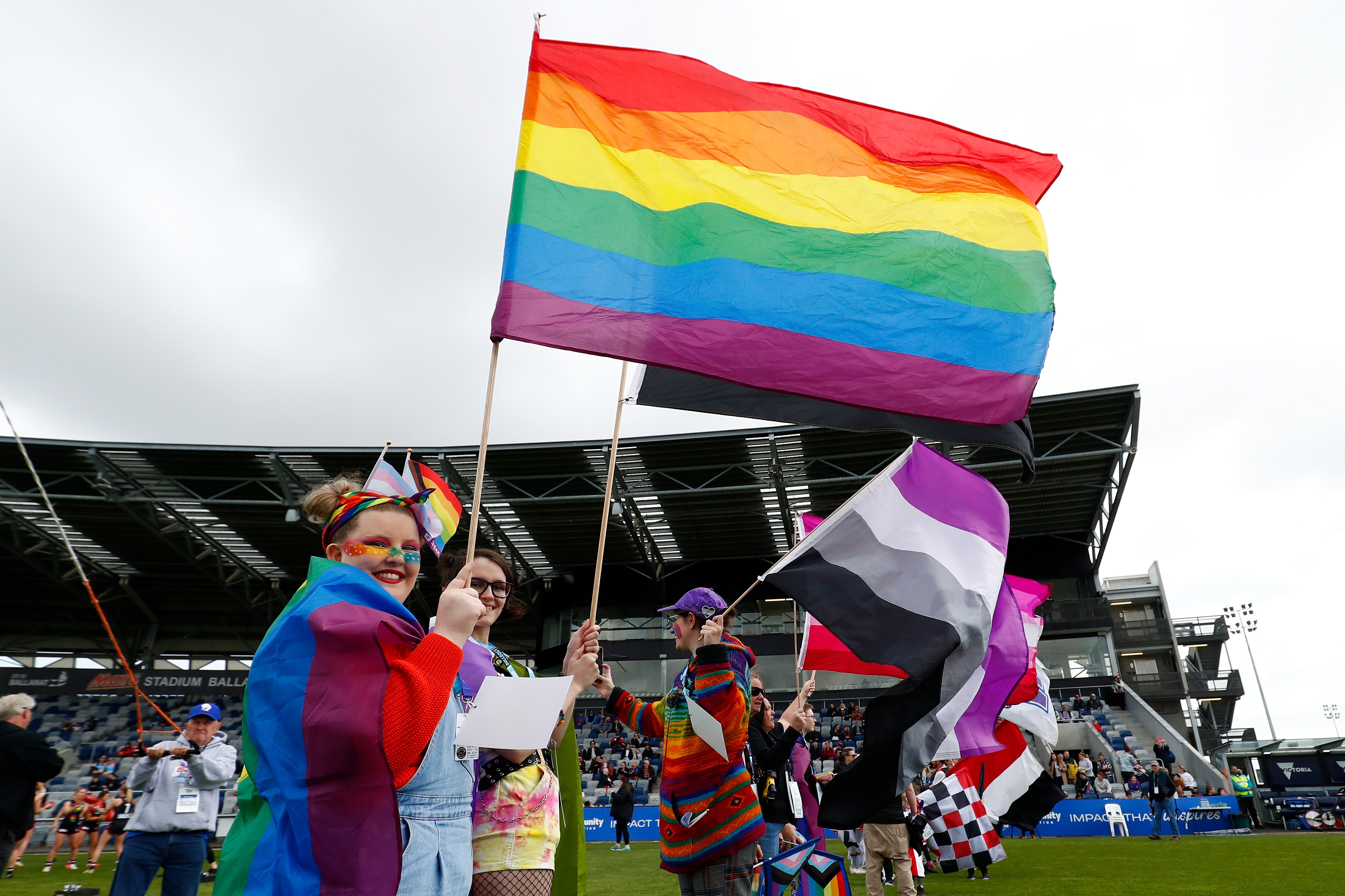 AFLW celebrates Pride Round