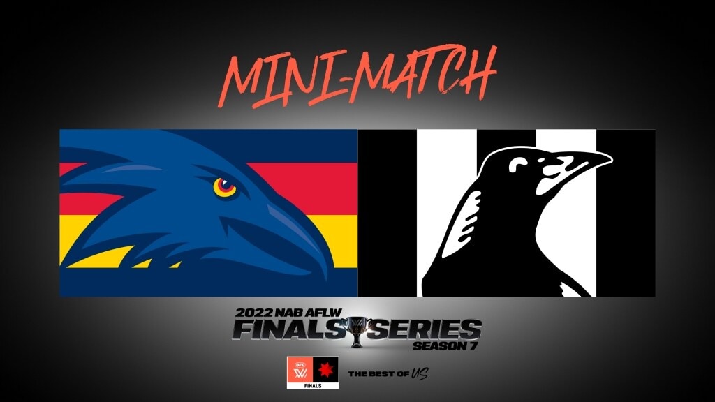 AFLW S7 Mini-Match: Adelaide v Collingwood