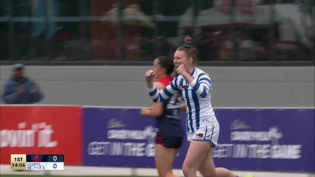 Randall gives Roos the early jump