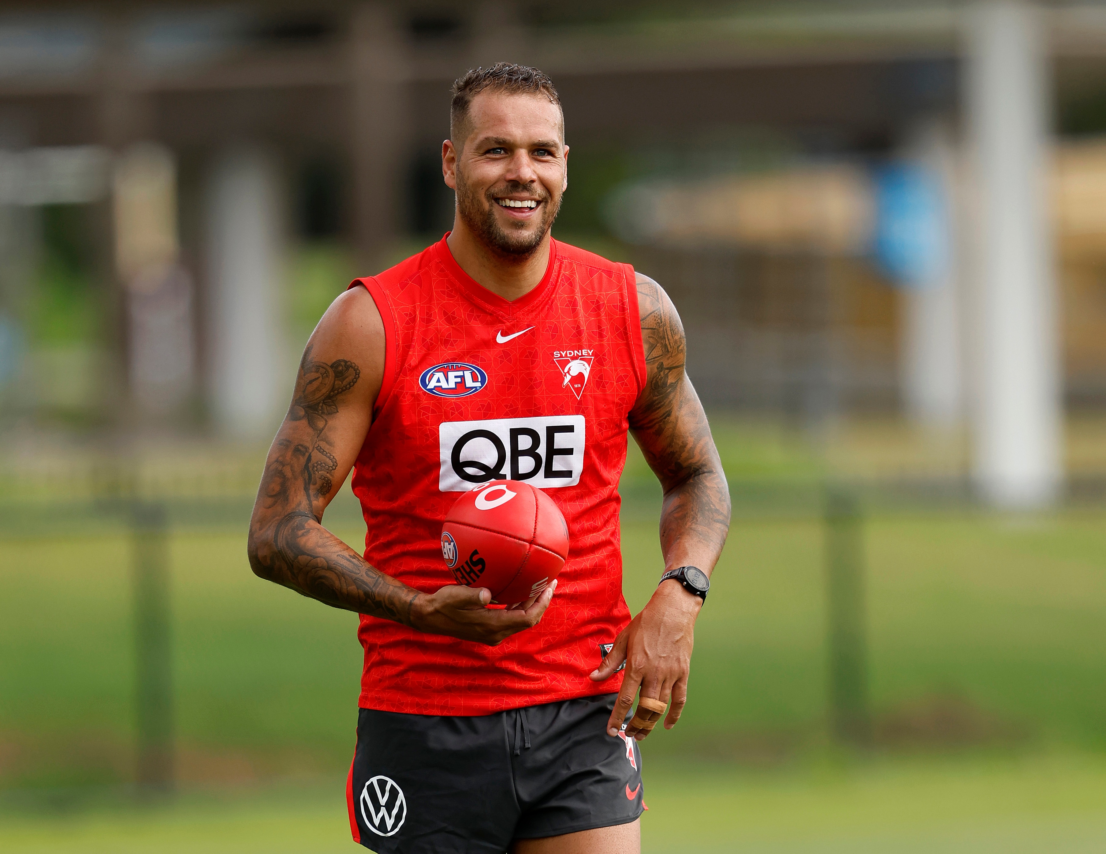 Buddy balance: Swans unfazed by prospect of Lance's long goodbye