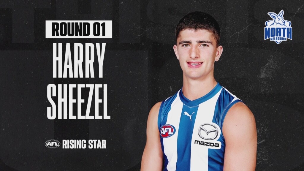 AFL Rising Star: Harry Sheezel stars in round one