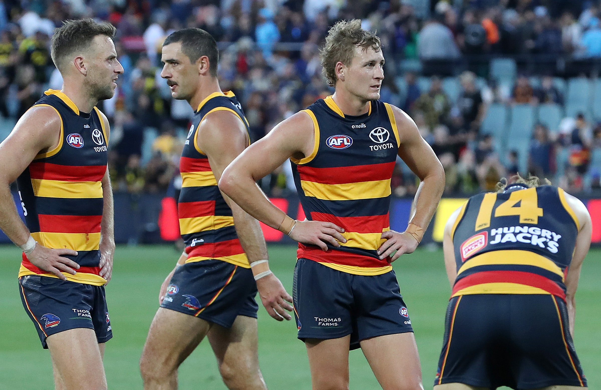 Dawson puts heat on senior Crows ahead of Showdown