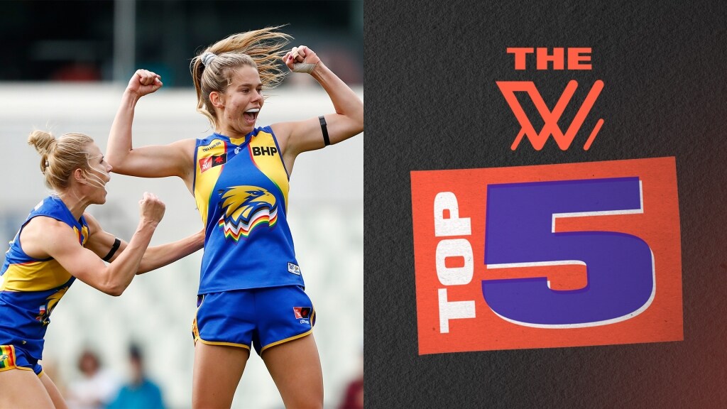 AFLW top five: Best of West Coast's season