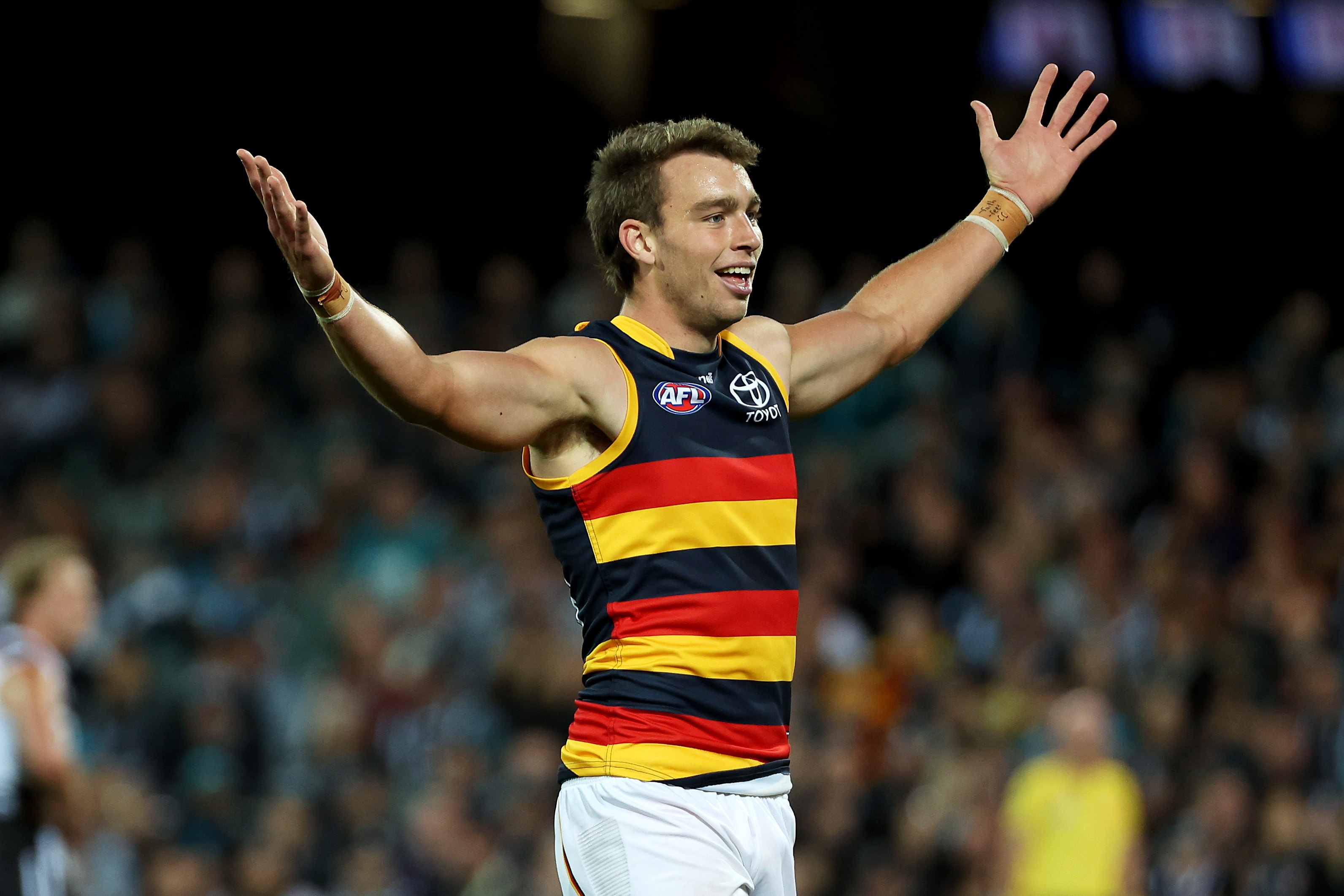 'I thought it was his medal': Crows skipper praises five-goal hero