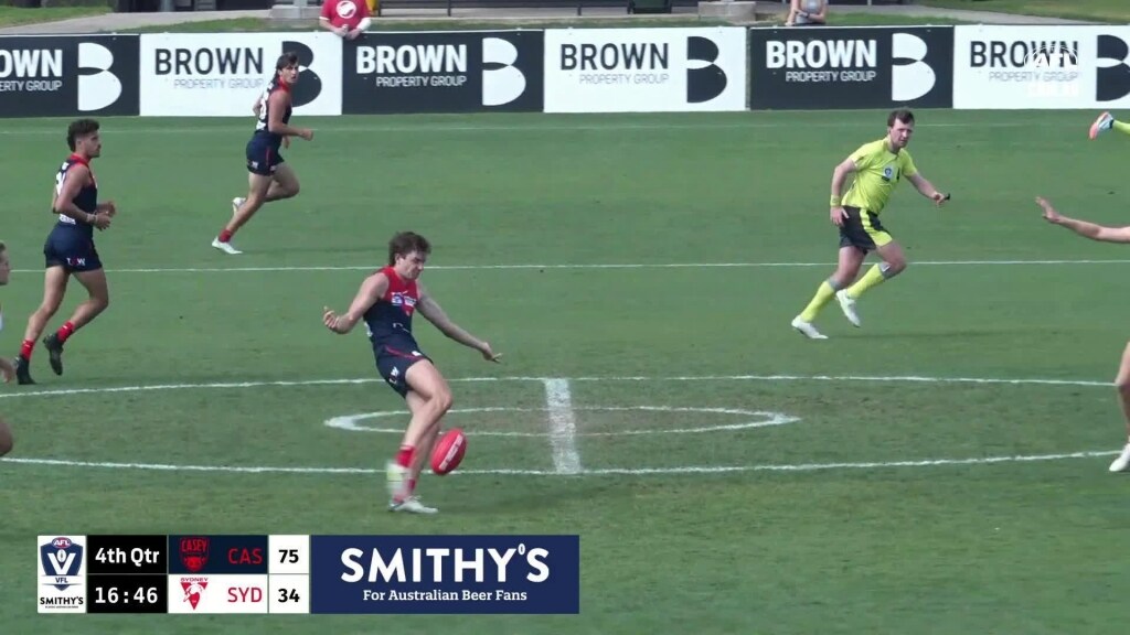 VFL Showreel, R2: Matthew Jefferson highlights