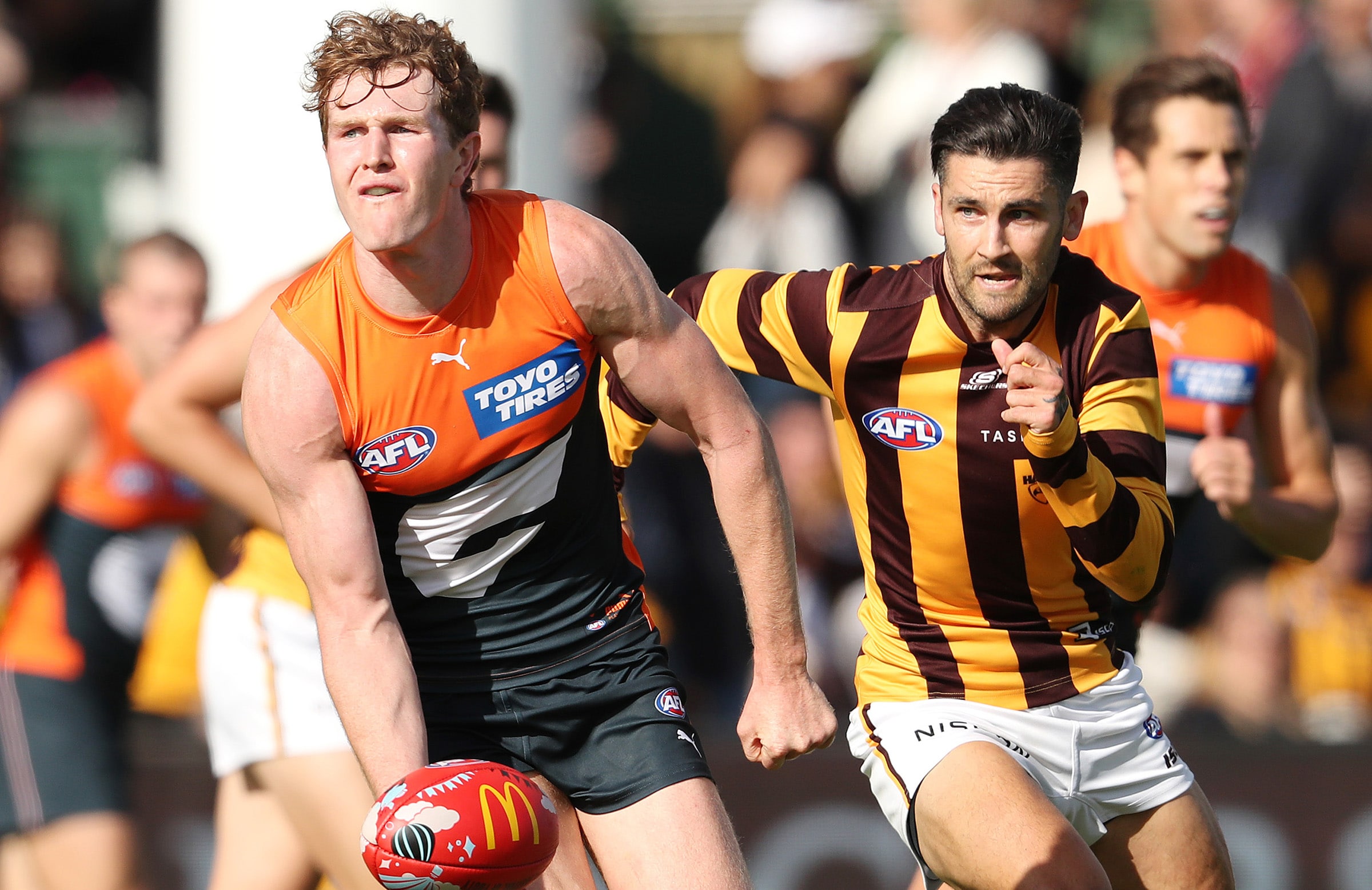 Kingsley accepts 'fair' Green ban, Giants mid set to return