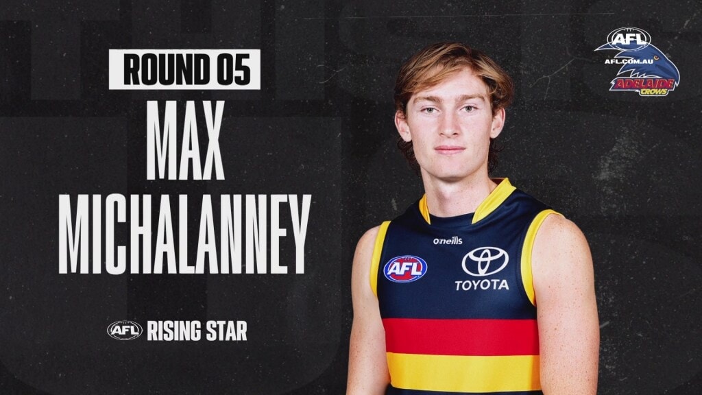 AFL Rising Star: Max Michalanney stars in round five