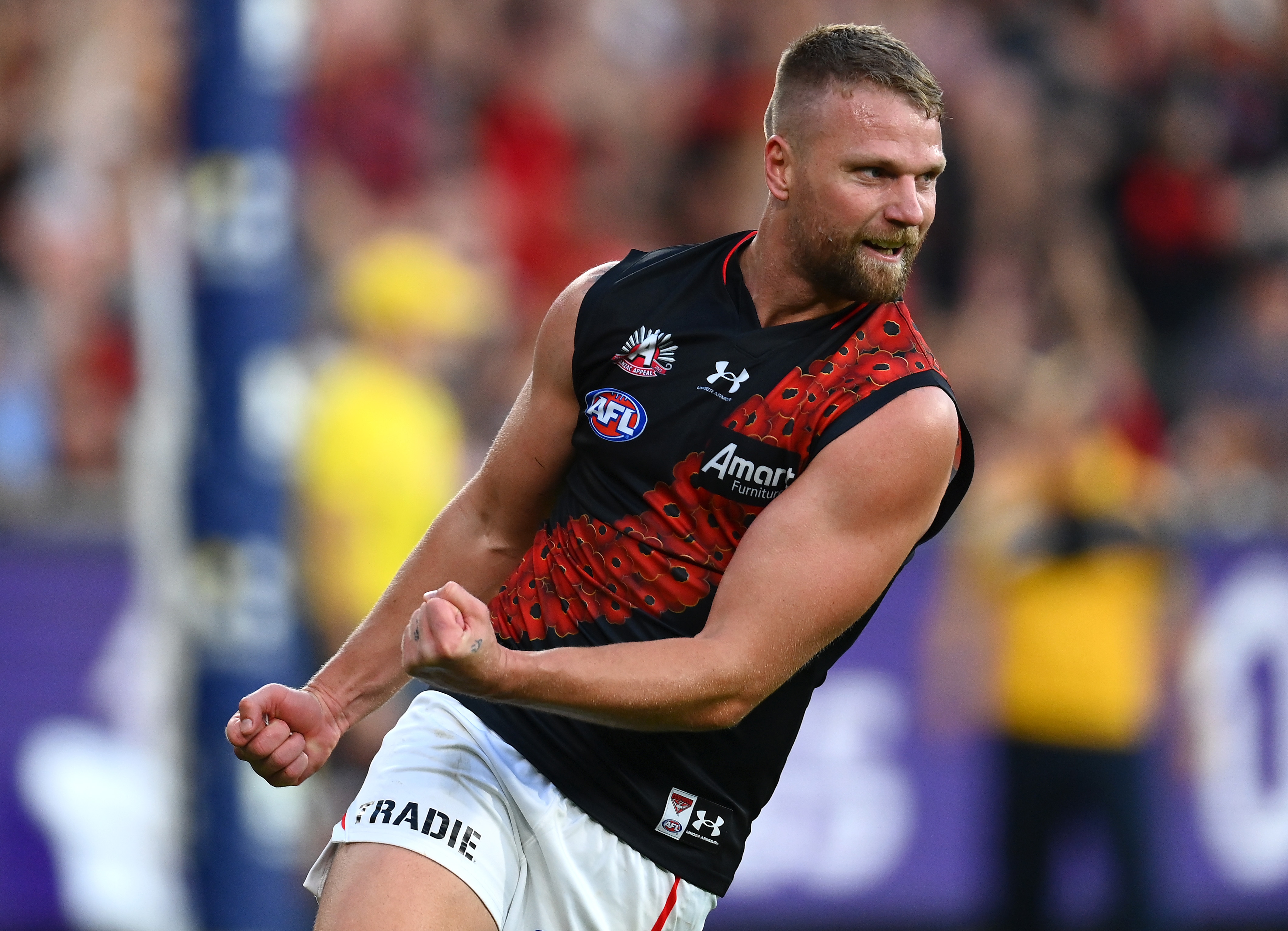 Ball on a String: Midfield beast driving Bombers' scoring power