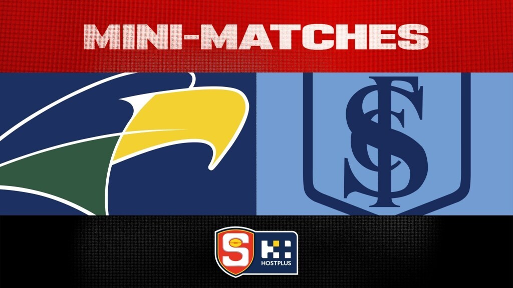 SANFL Mini-Match, R5: Woodville-West Torrens v Sturt