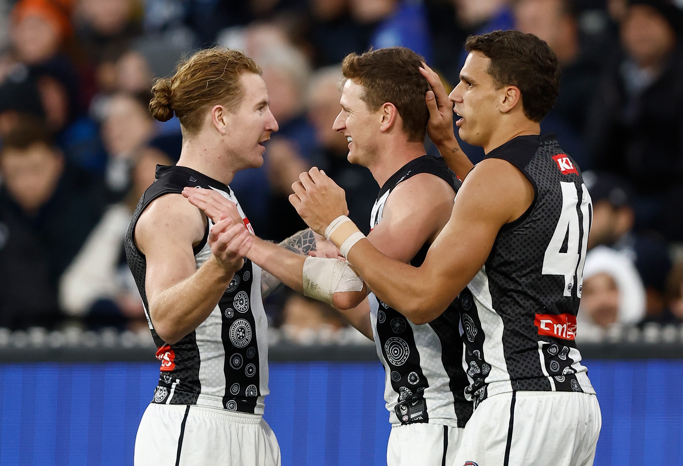 High-flying Magpies heap more pain on patchy Blues