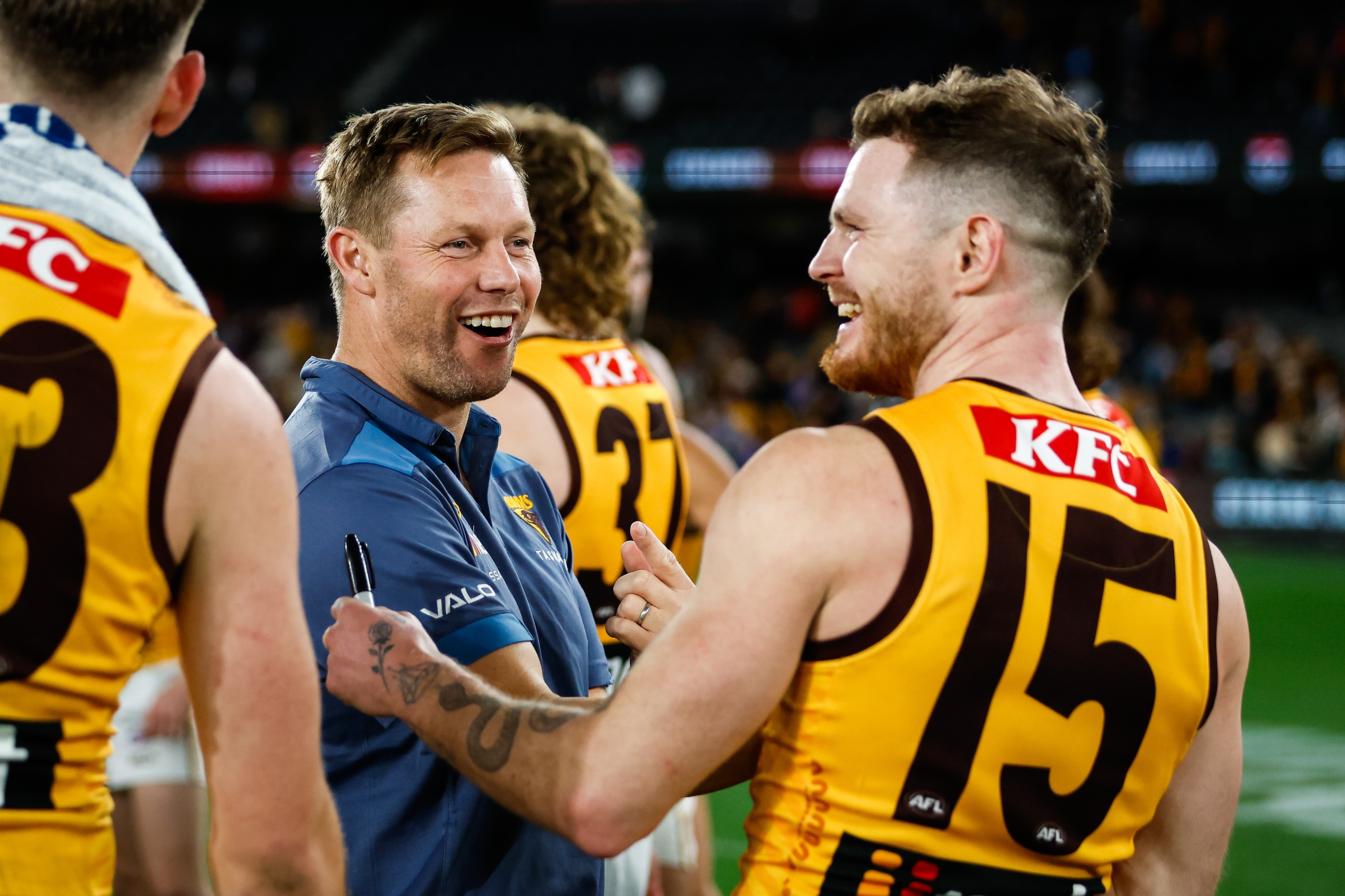 Mitchell talks up Hawks' chances in Power clash