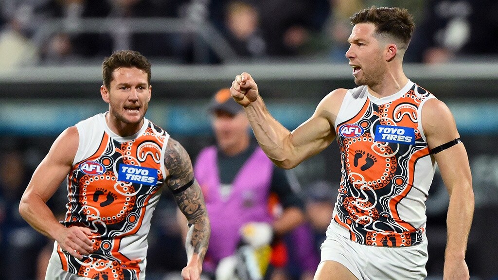 Toby turns up in Giant way in milestone to remember