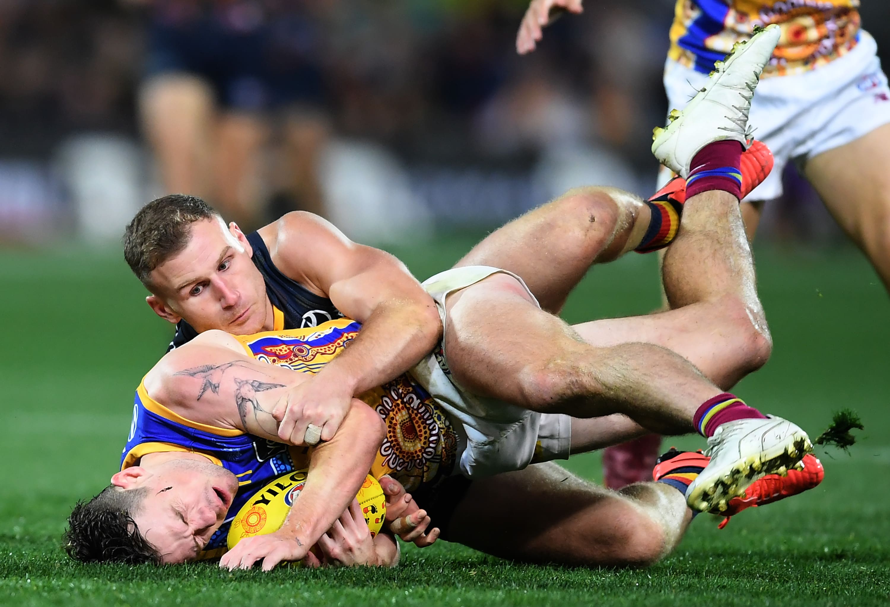 MATCH REVIEW: Crows gun, Lions veteran cop one-game bans