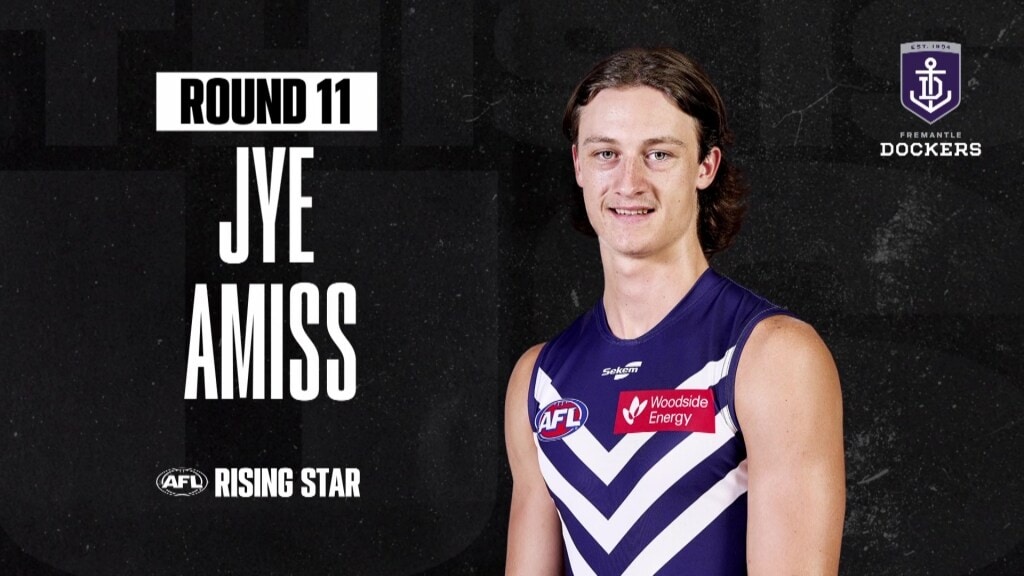 AFL Rising Star: Jye Amiss stars in round 11