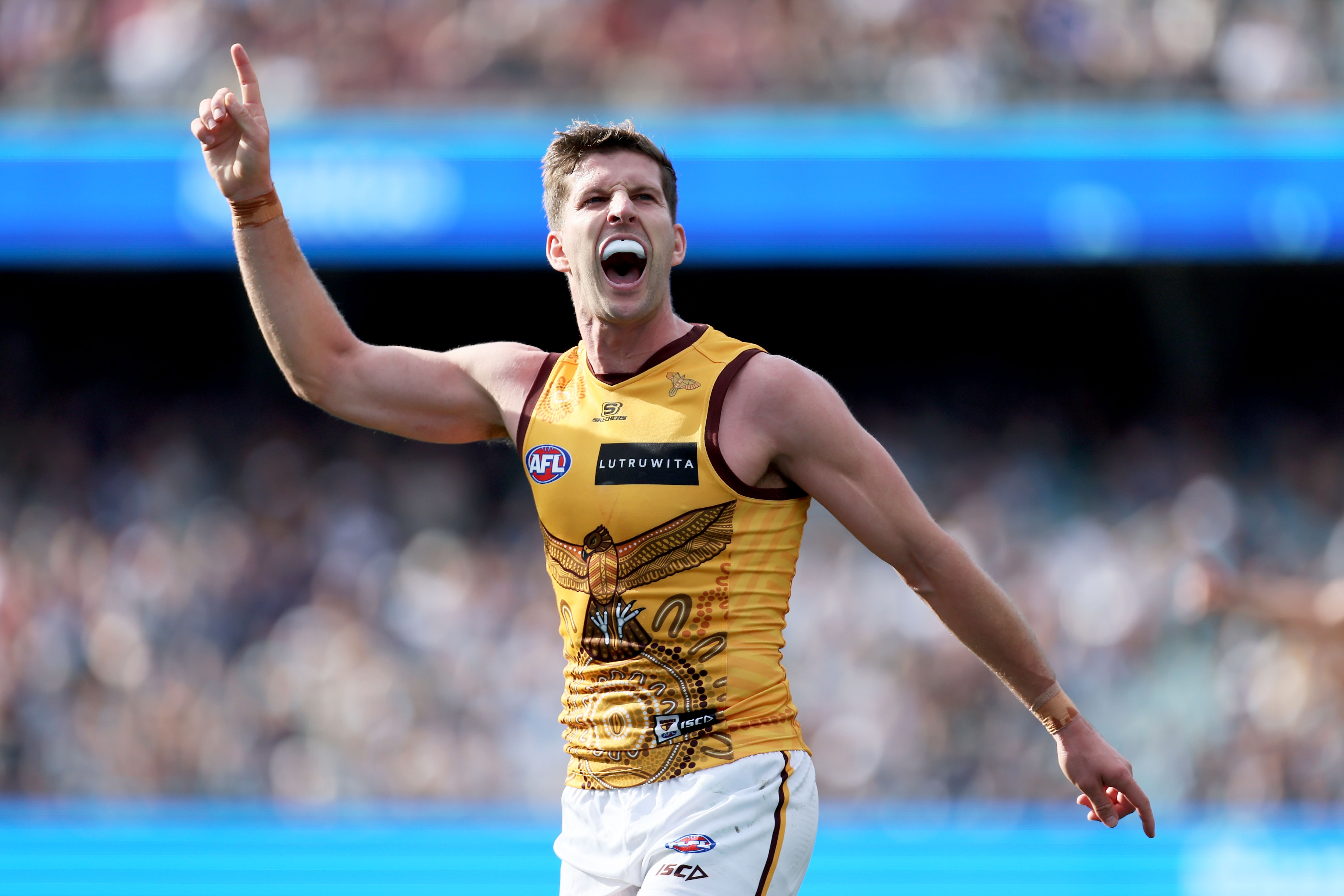 From rookie draft to rare air, Breust joins Hawks greats