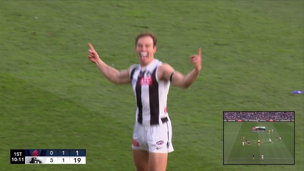 Harrison's huge moment in just his second game