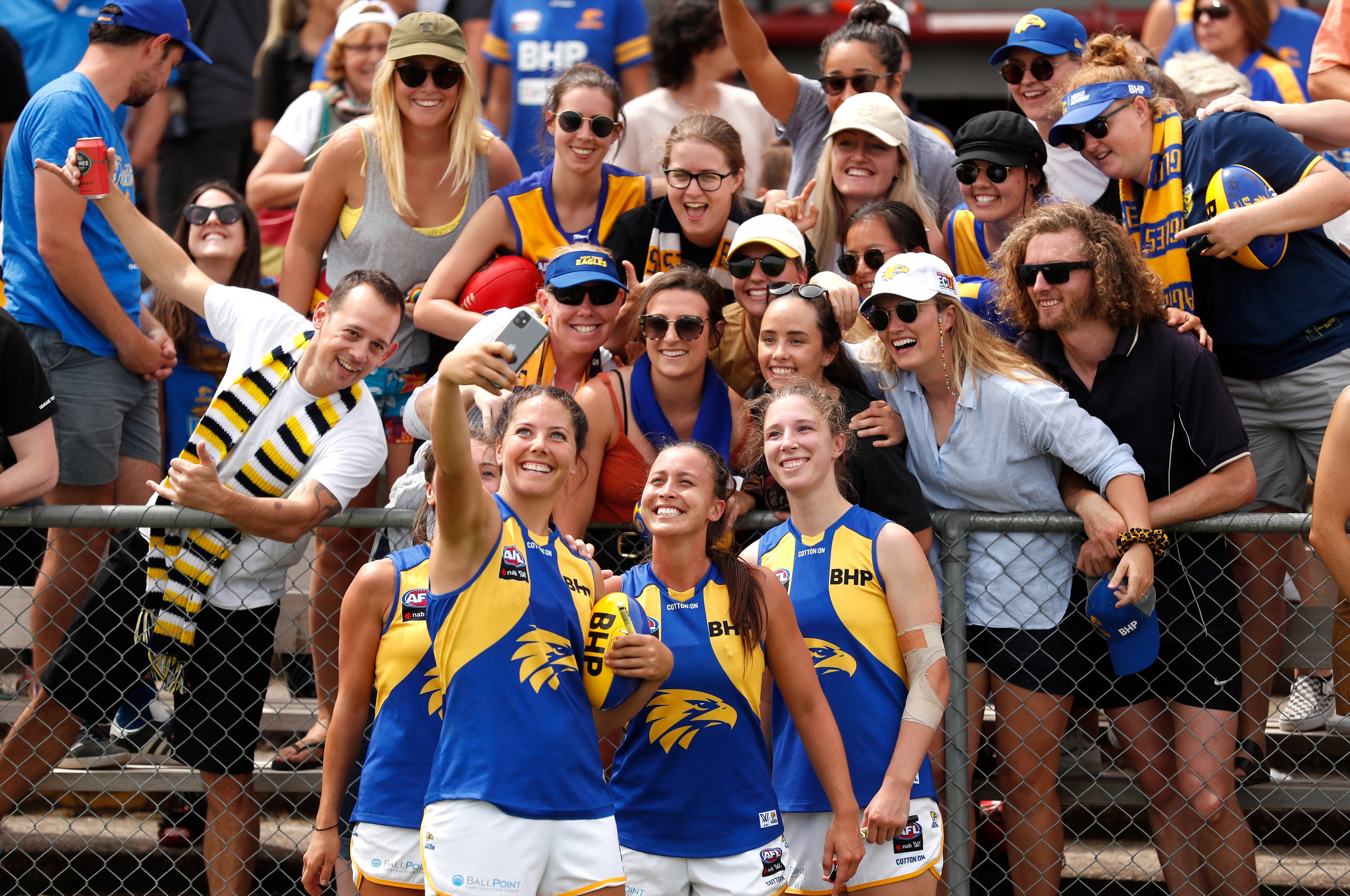 Expansion clubs lead the way as AFLW smashes membership record