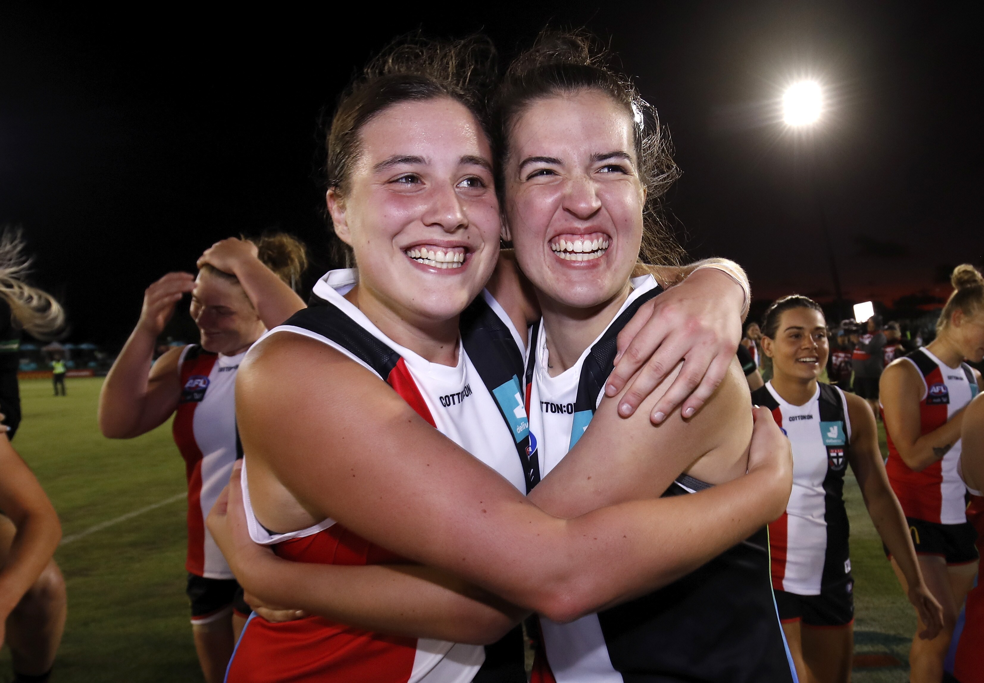 All aboard! A new G-Train is steaming through St Kilda