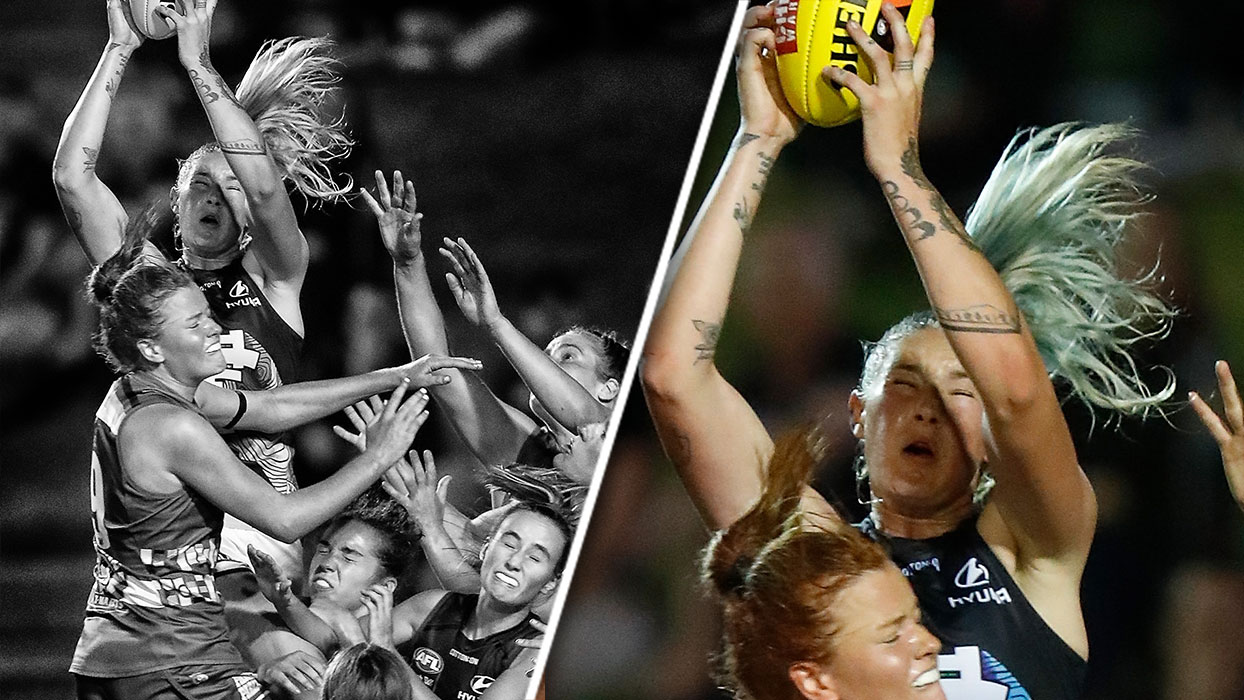 The Leaning Tower of Tayla: Willson, Harris complete photo awards trifecta