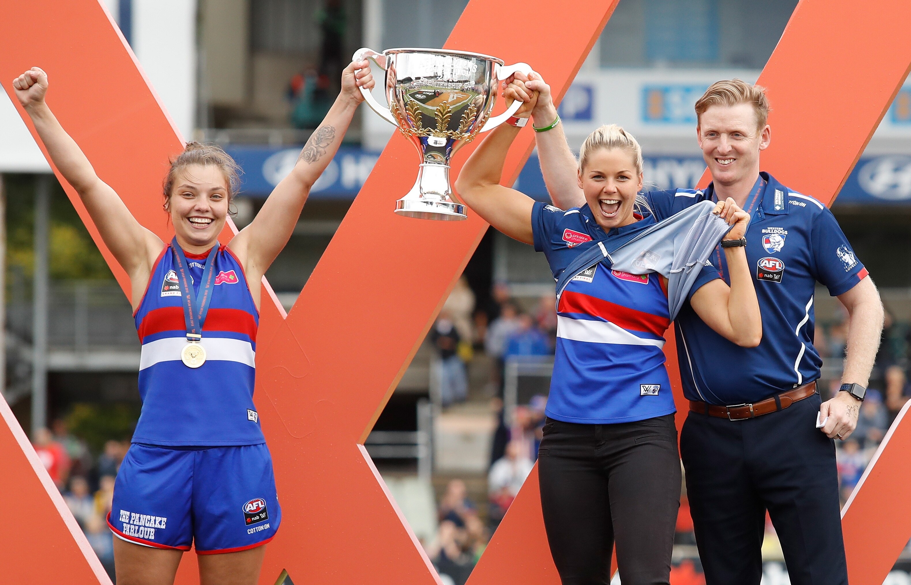 Remember that? A look back at past AFLW Grand Finals