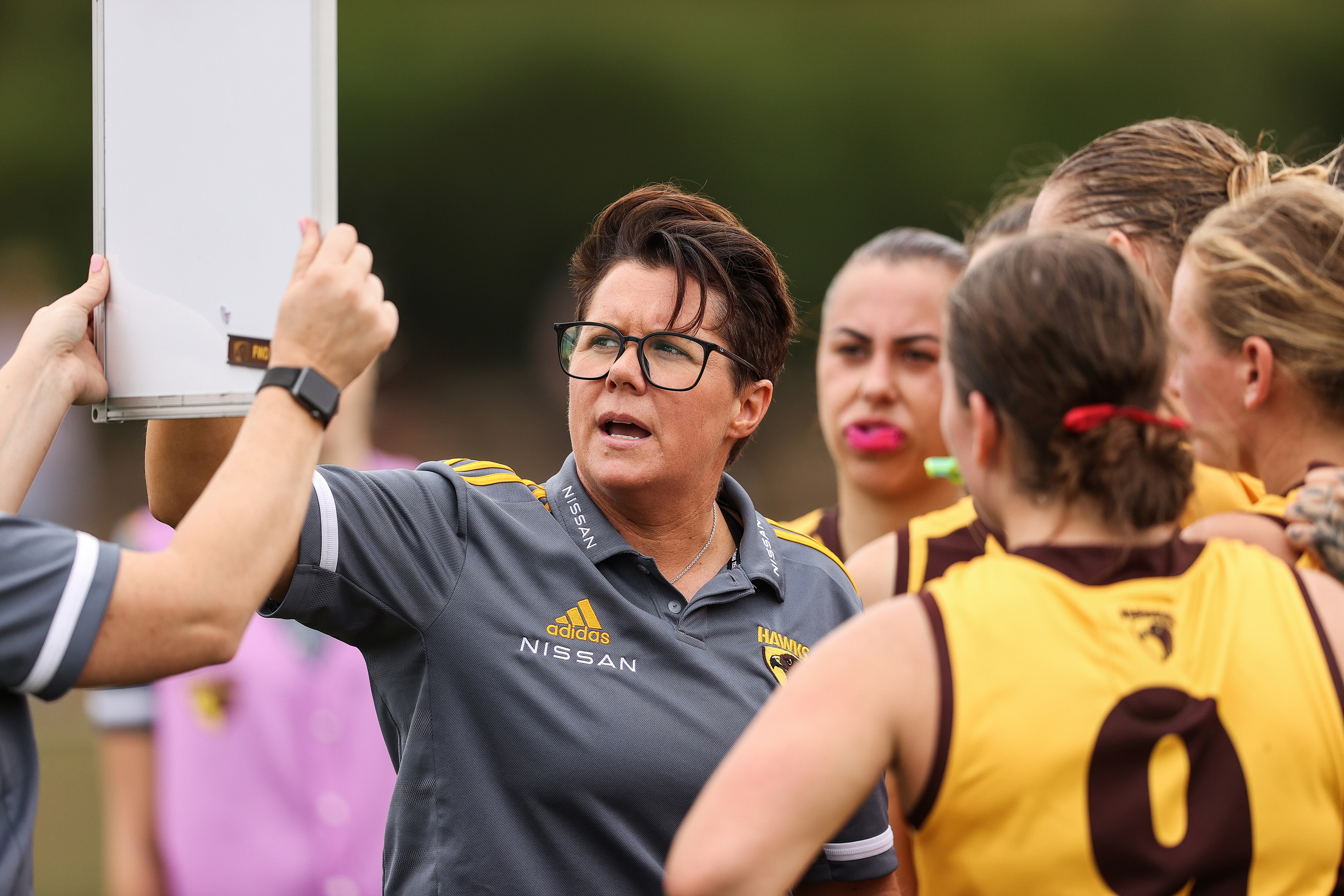 LISTEN: Nothing against Nick, but where are the women coaches?