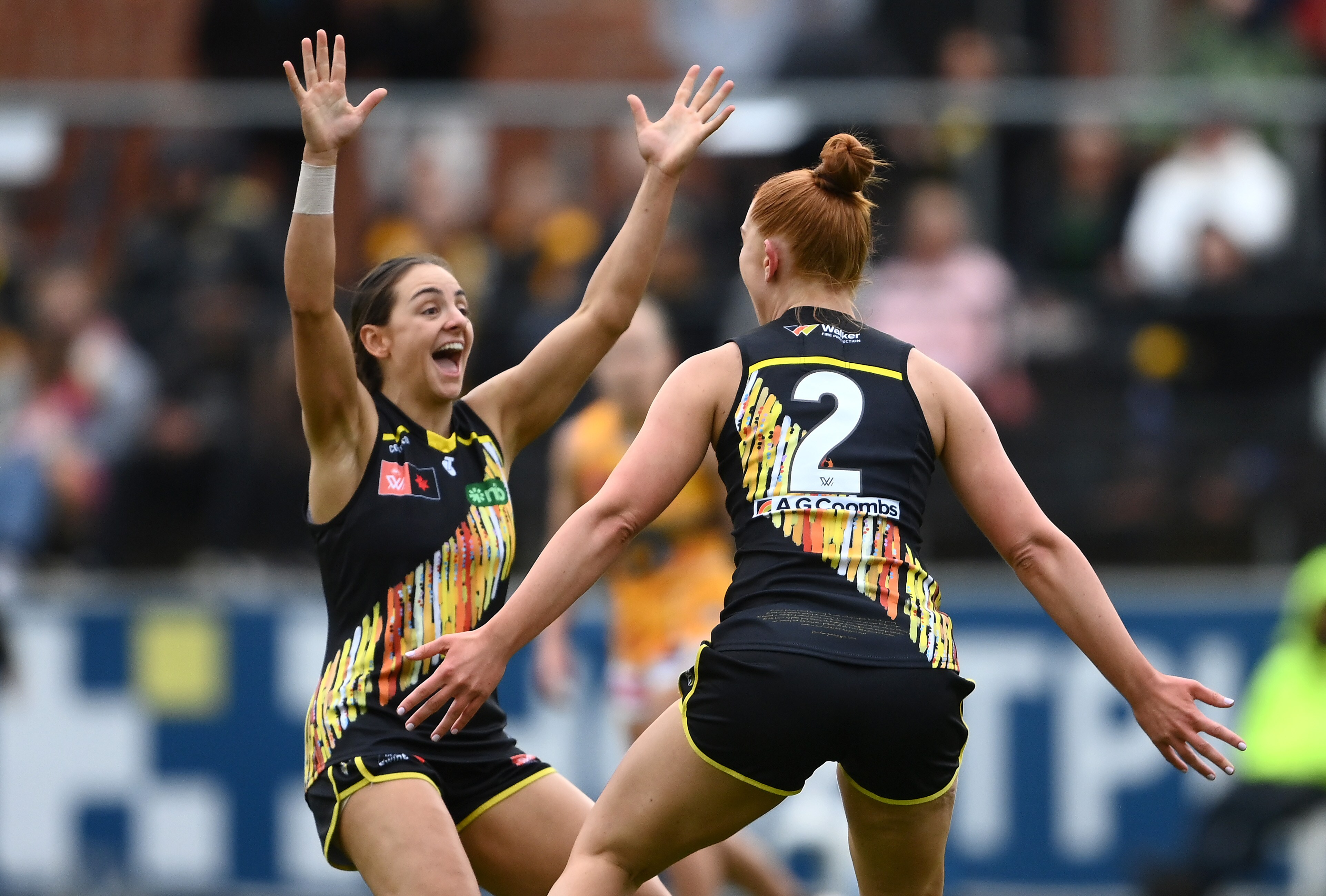 Queen Conti fires as Tigers thrash Hawks to get on the board
