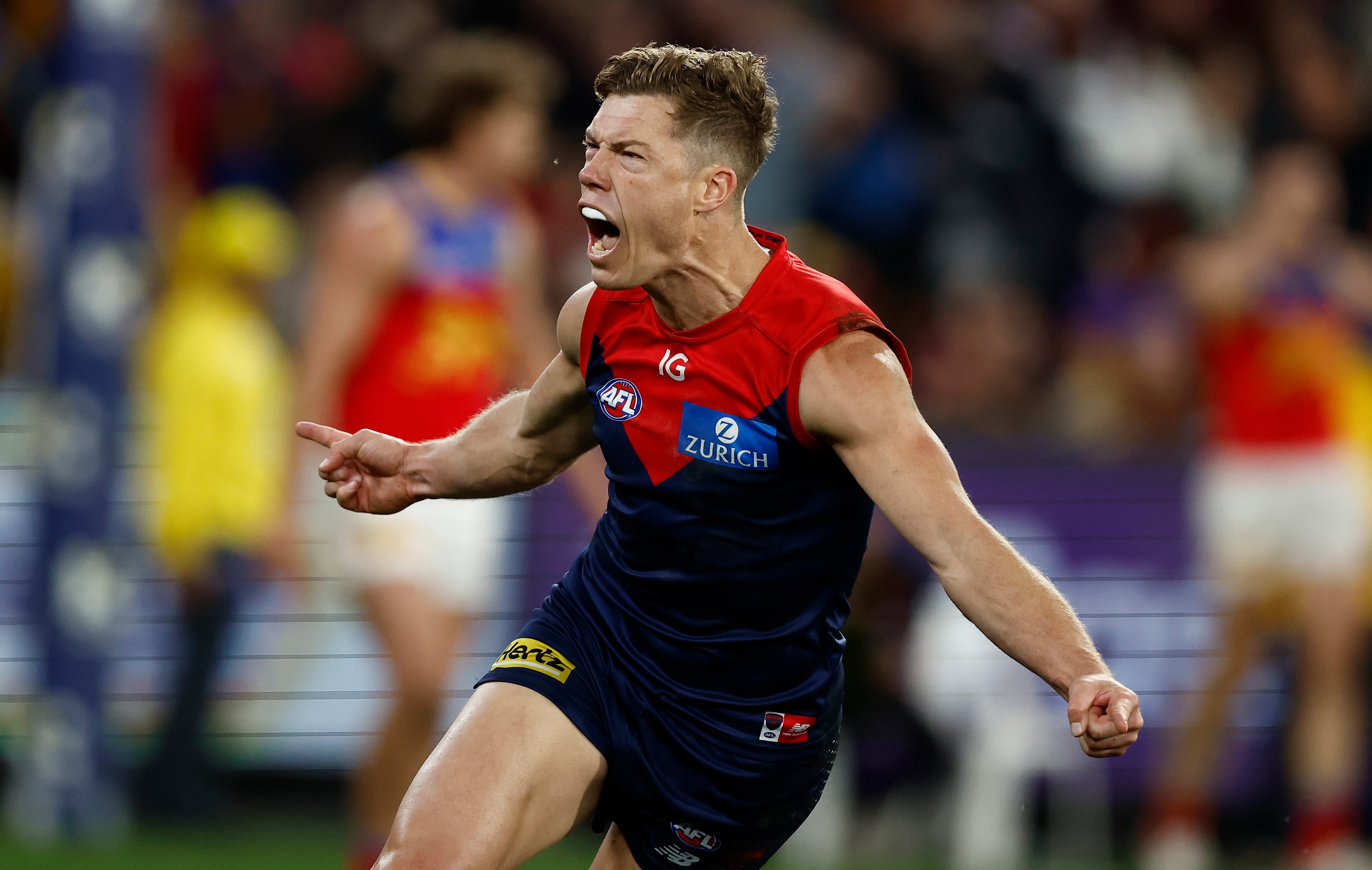 Demons come from the clouds to break Lion hearts