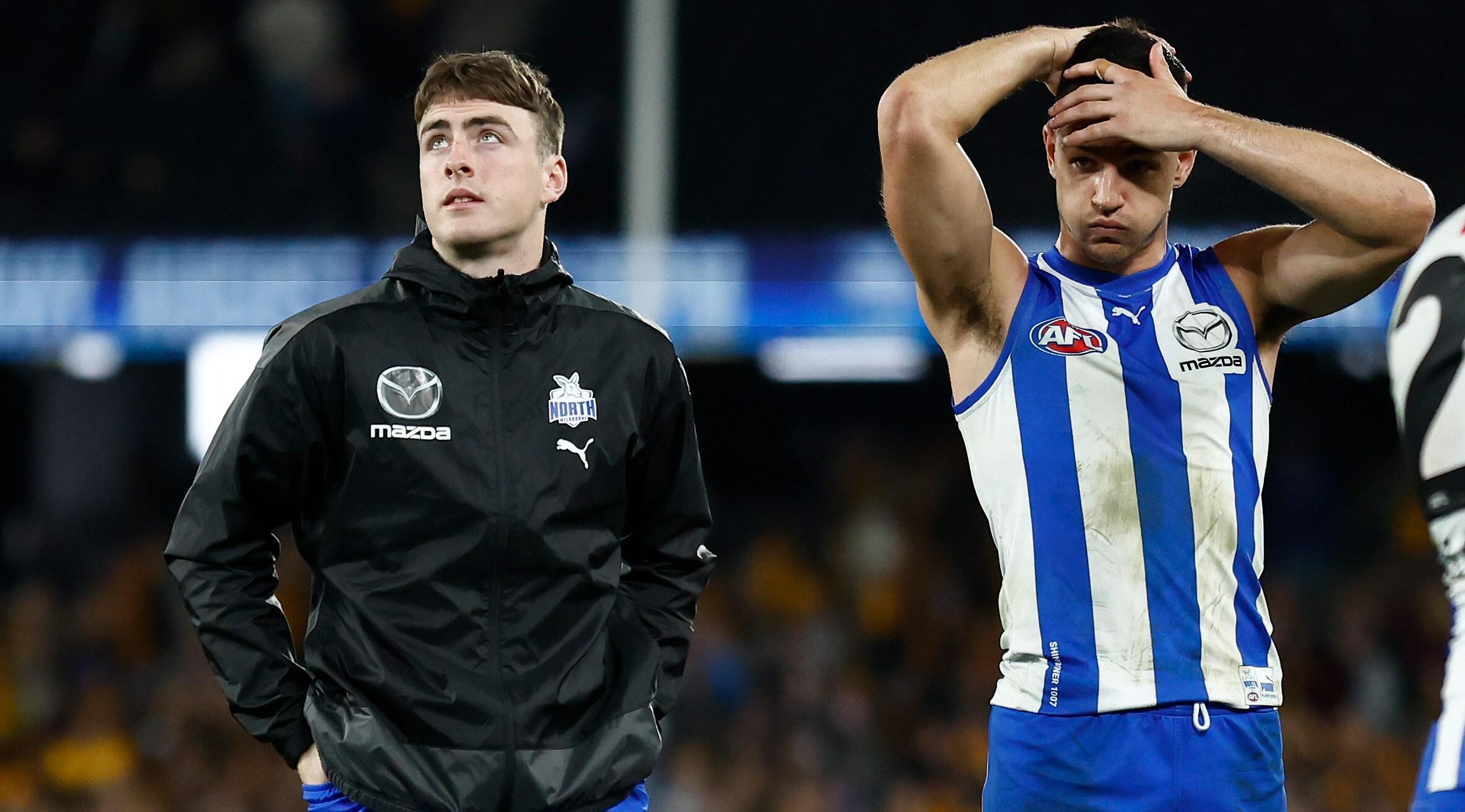 Roos midfielder to miss weeks, forward also sidelined