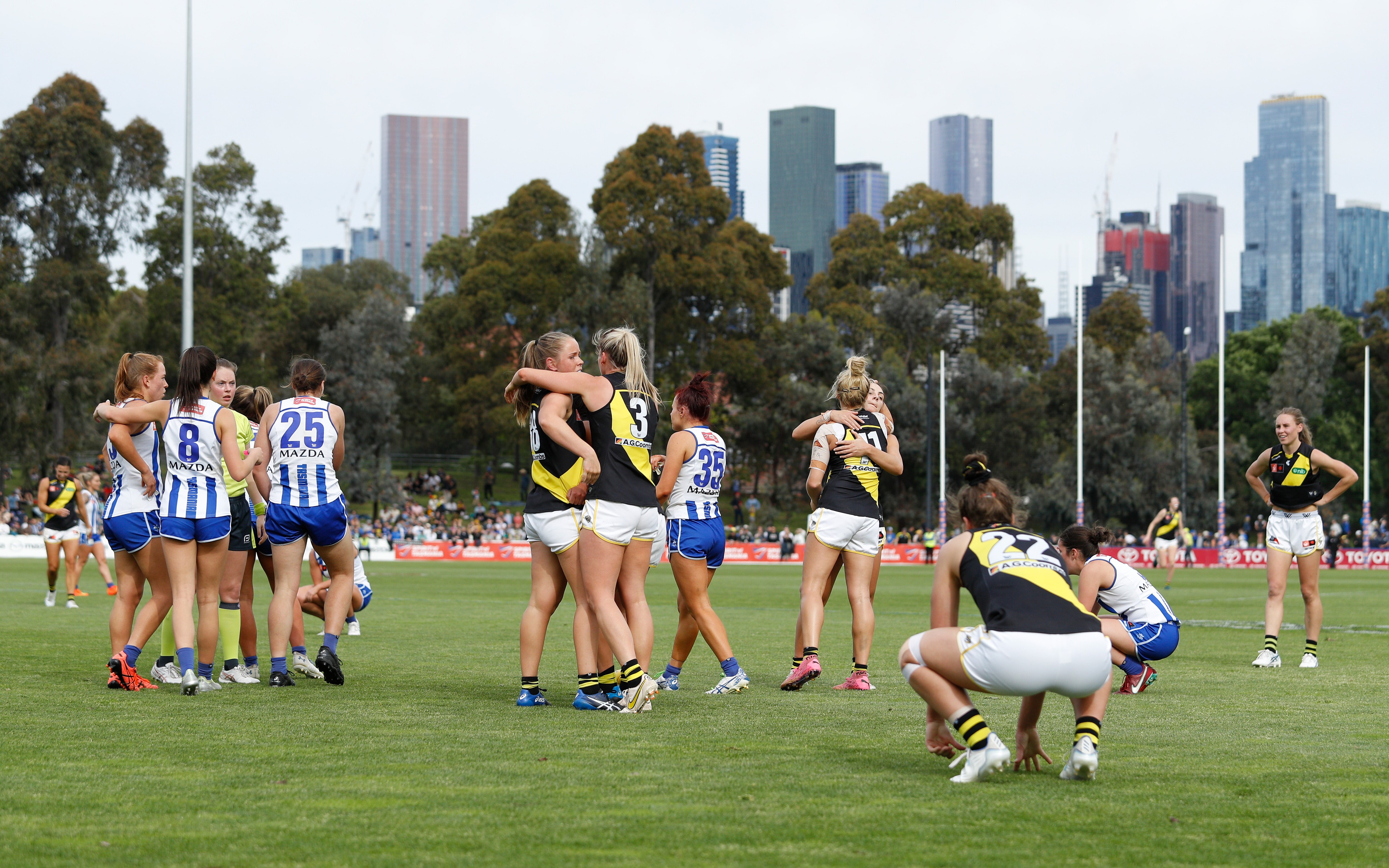 Double trouble: Tigers cement top-four spot with North draw