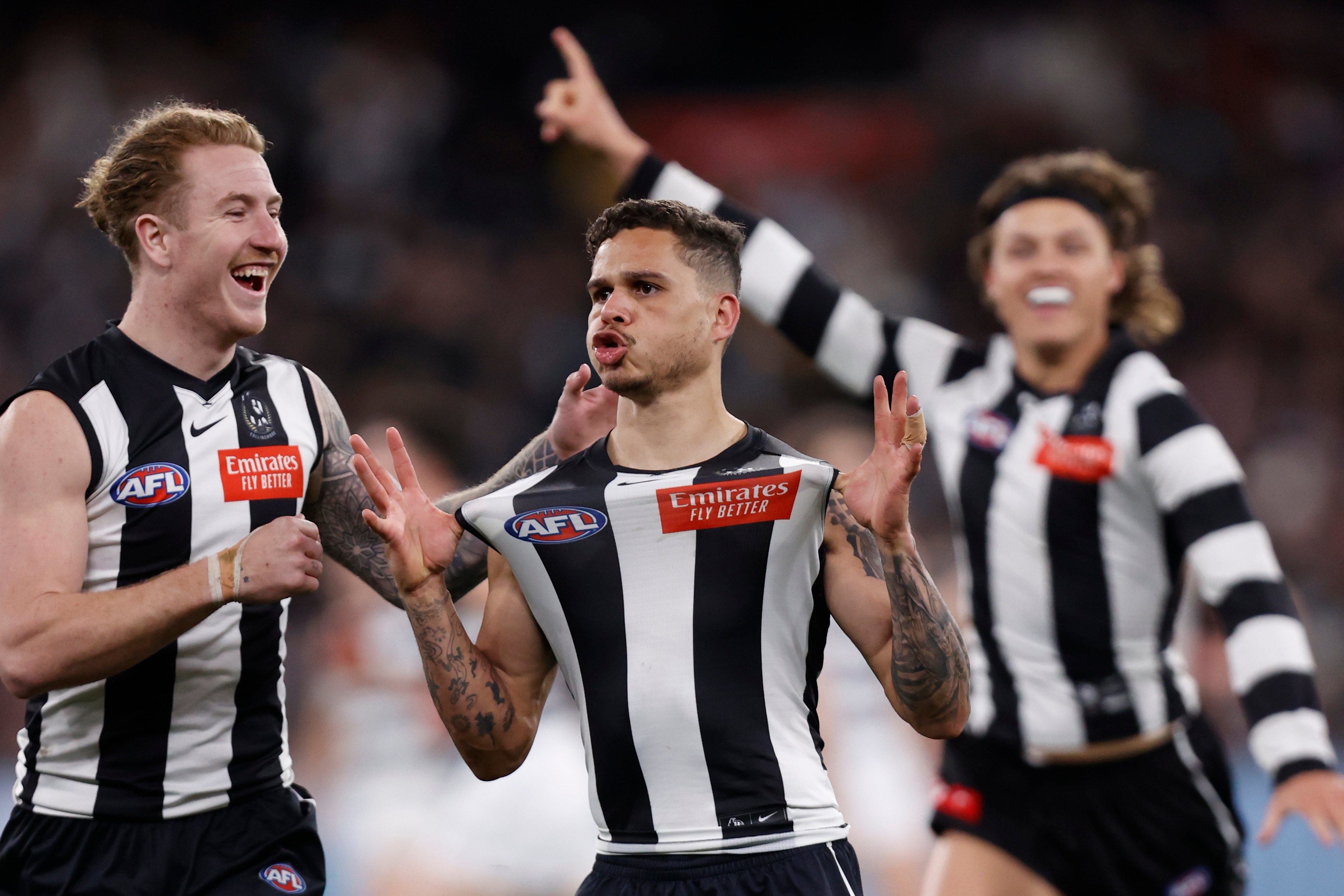 Brody bags five to help Magpies end slump, but Cats' finals hopes falter