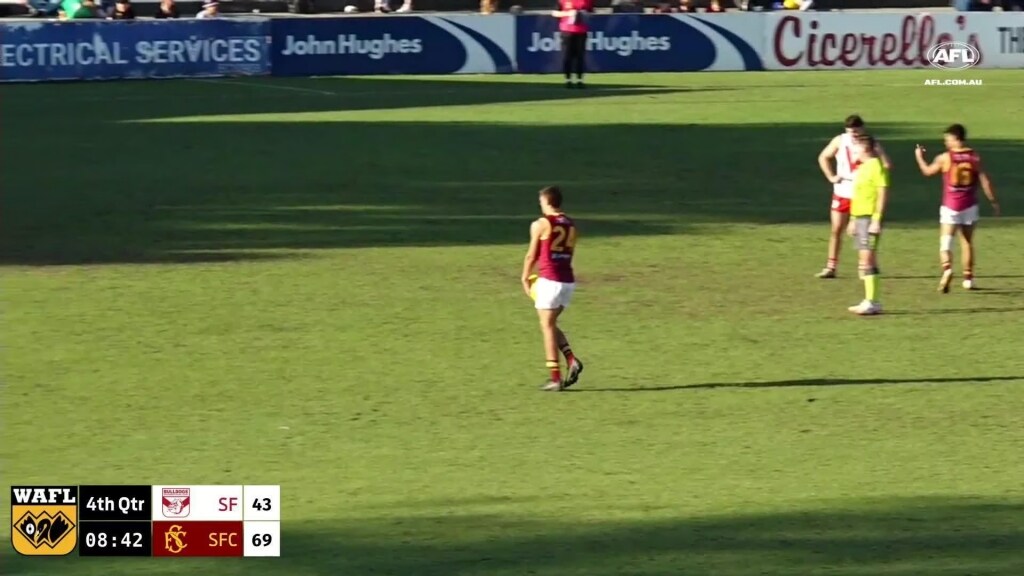 WAFL Showreel, R19: Luker Kentfield highlights