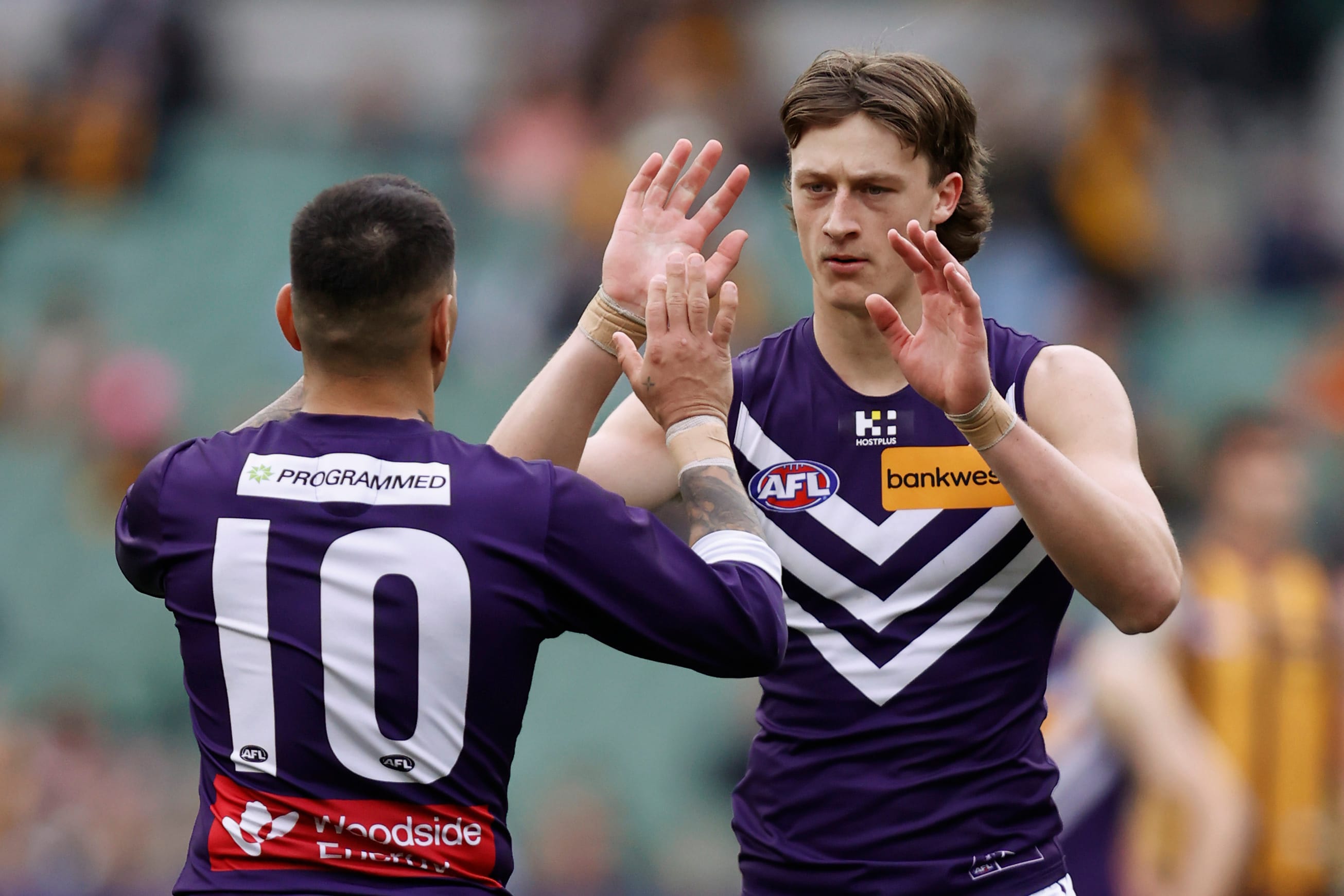 Dockers bring down Hawks to end season on a high
