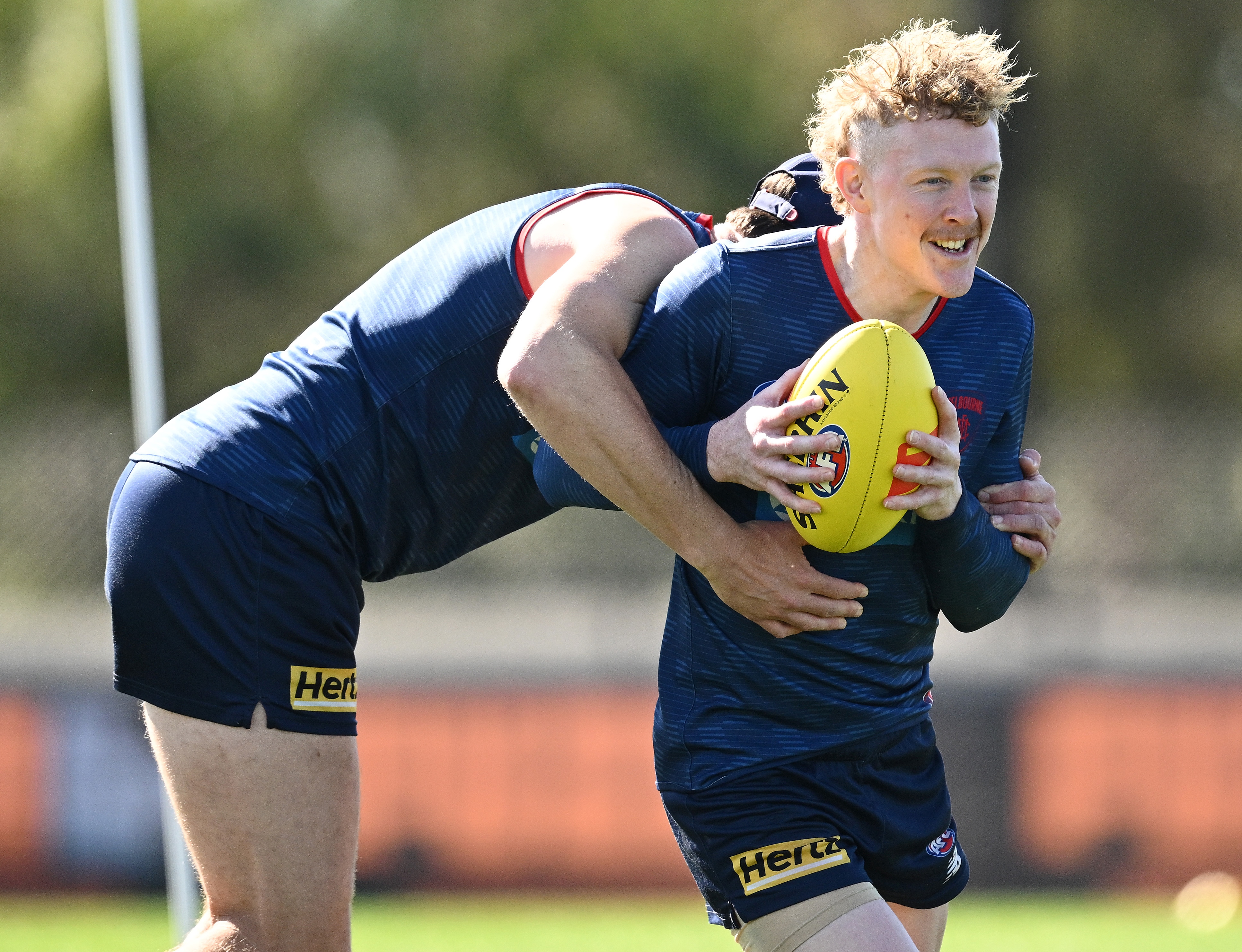 Demons star 'moving really well' as he ramps up return to training