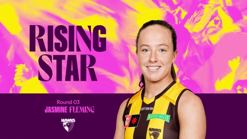 AFLW Rising Star: Jasmine Fleming stars in round 3