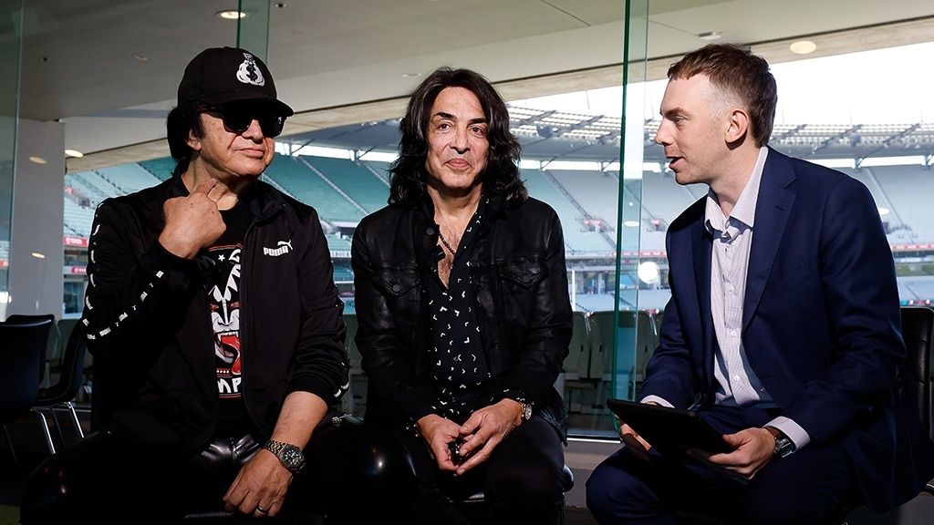 You got the best: KISS talks footy with Cal
