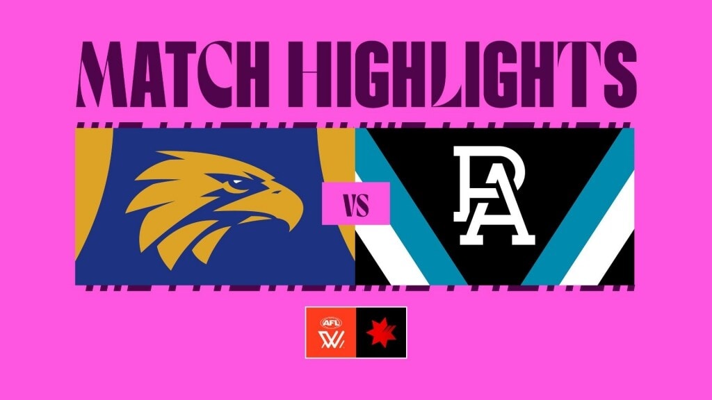 AFLW Highlights: West Coast v Port Adelaide