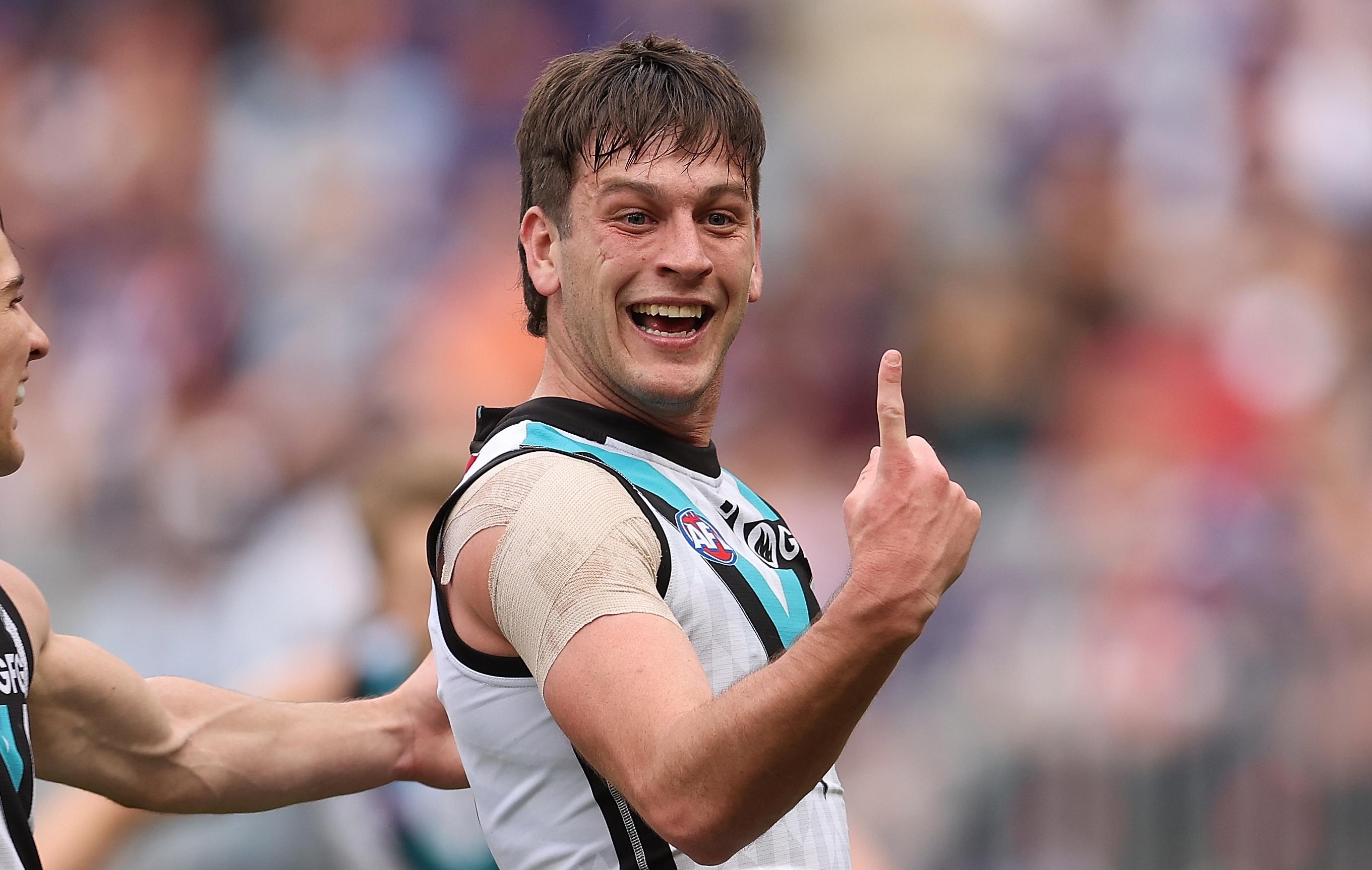 Butters up: Port star powers way to first B&F win