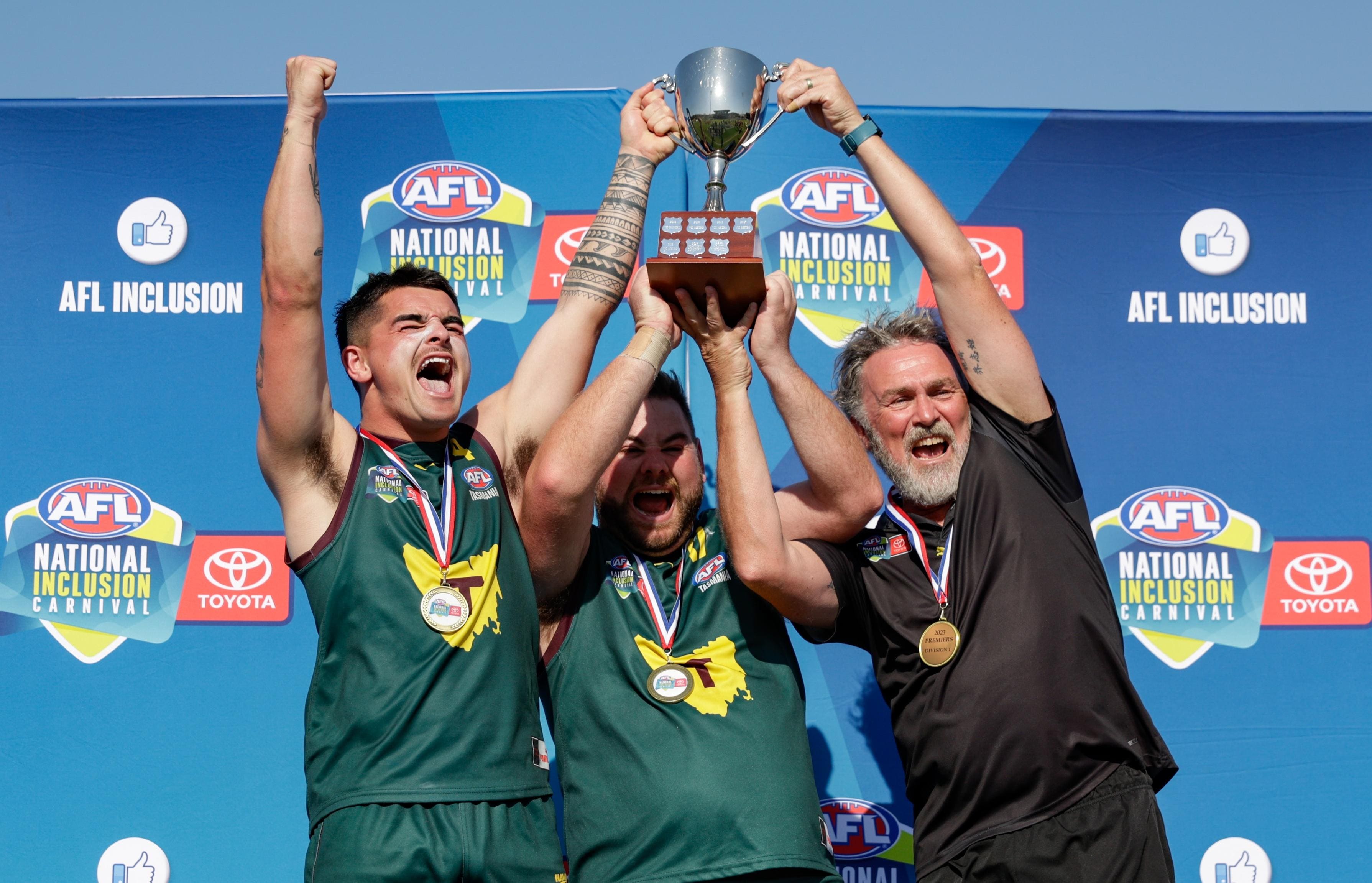 'Massive honour' as Tassie takes out 2023 Toyota AFL National Inclusion ...