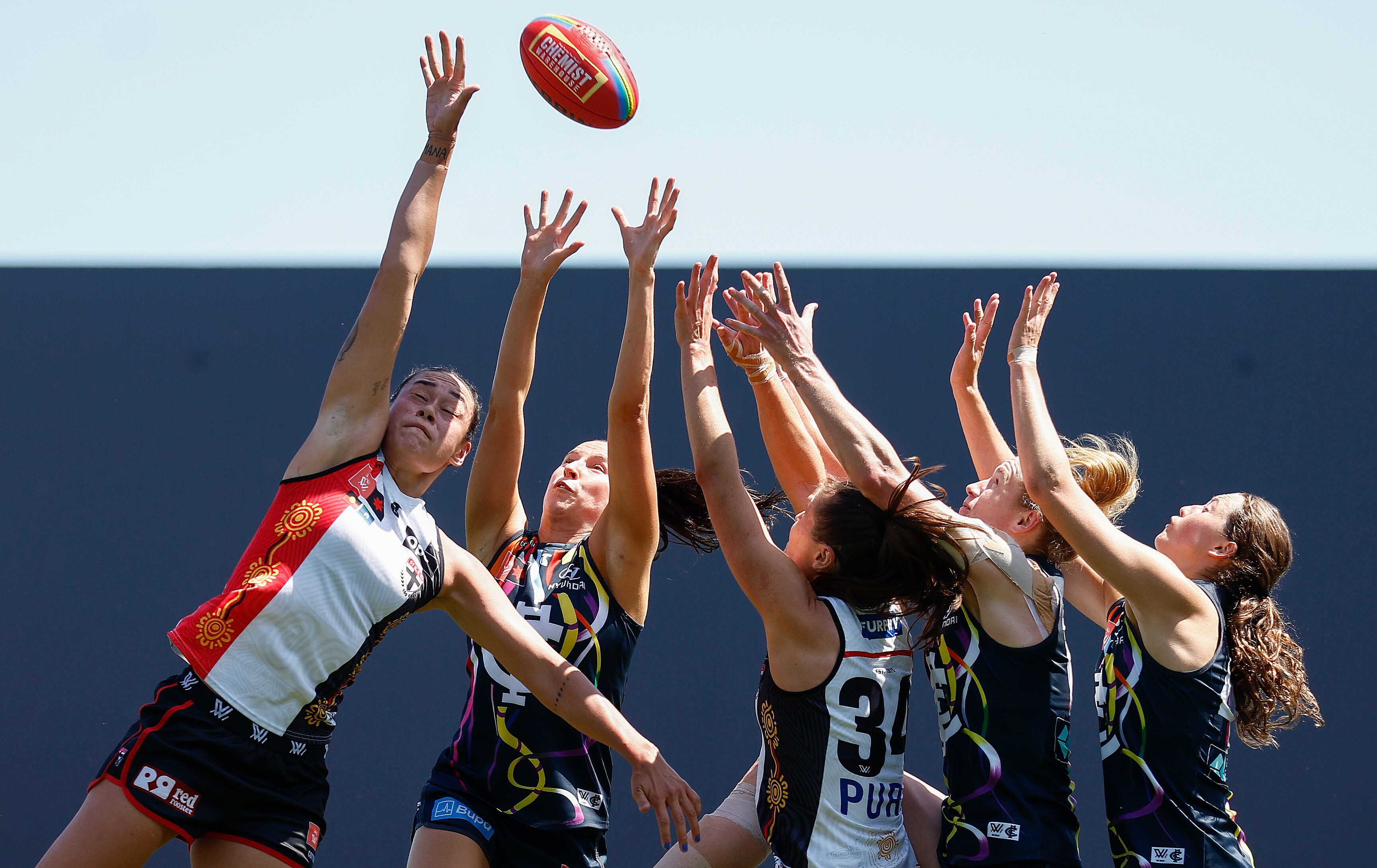 GALLERY: The best pics from AFLW round 10