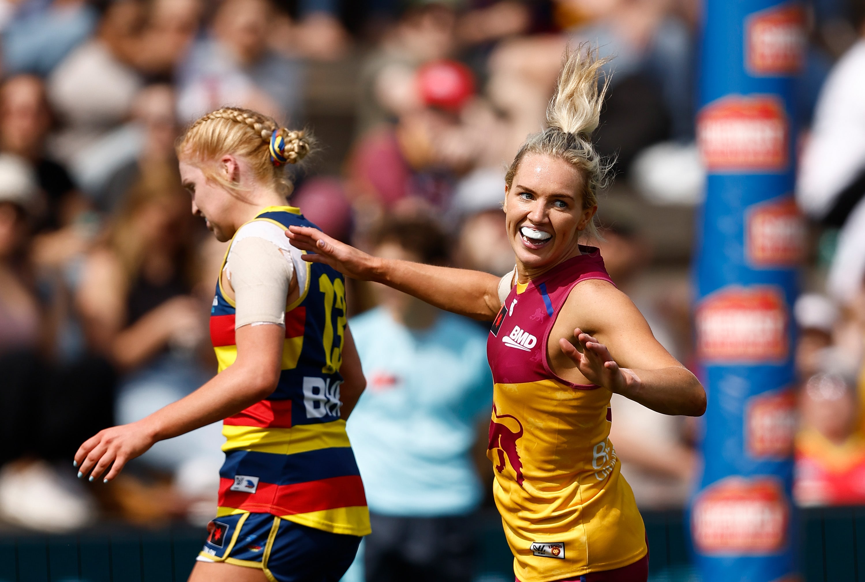 Lions hold off Crows in thriller to earn home prelim