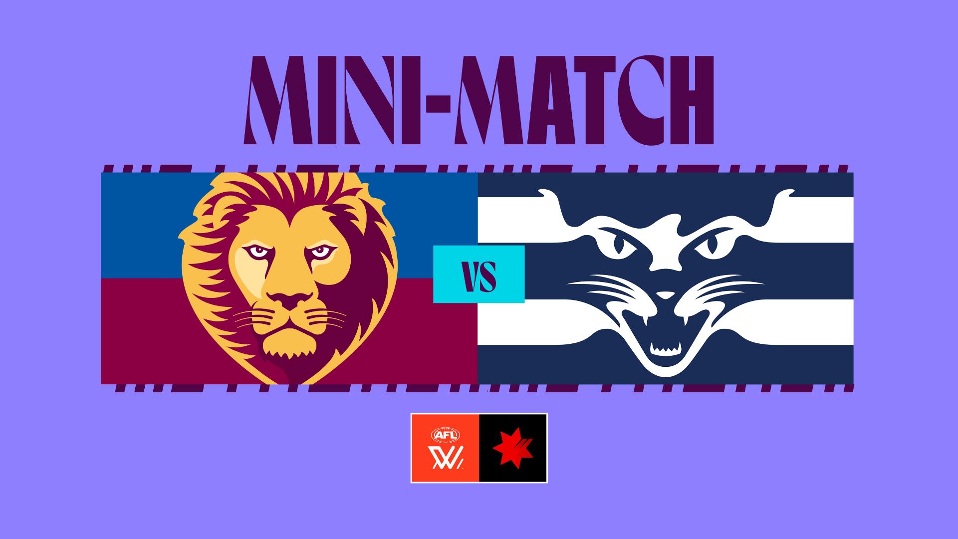 AFLW Mini-Match: Brisbane v Geelong