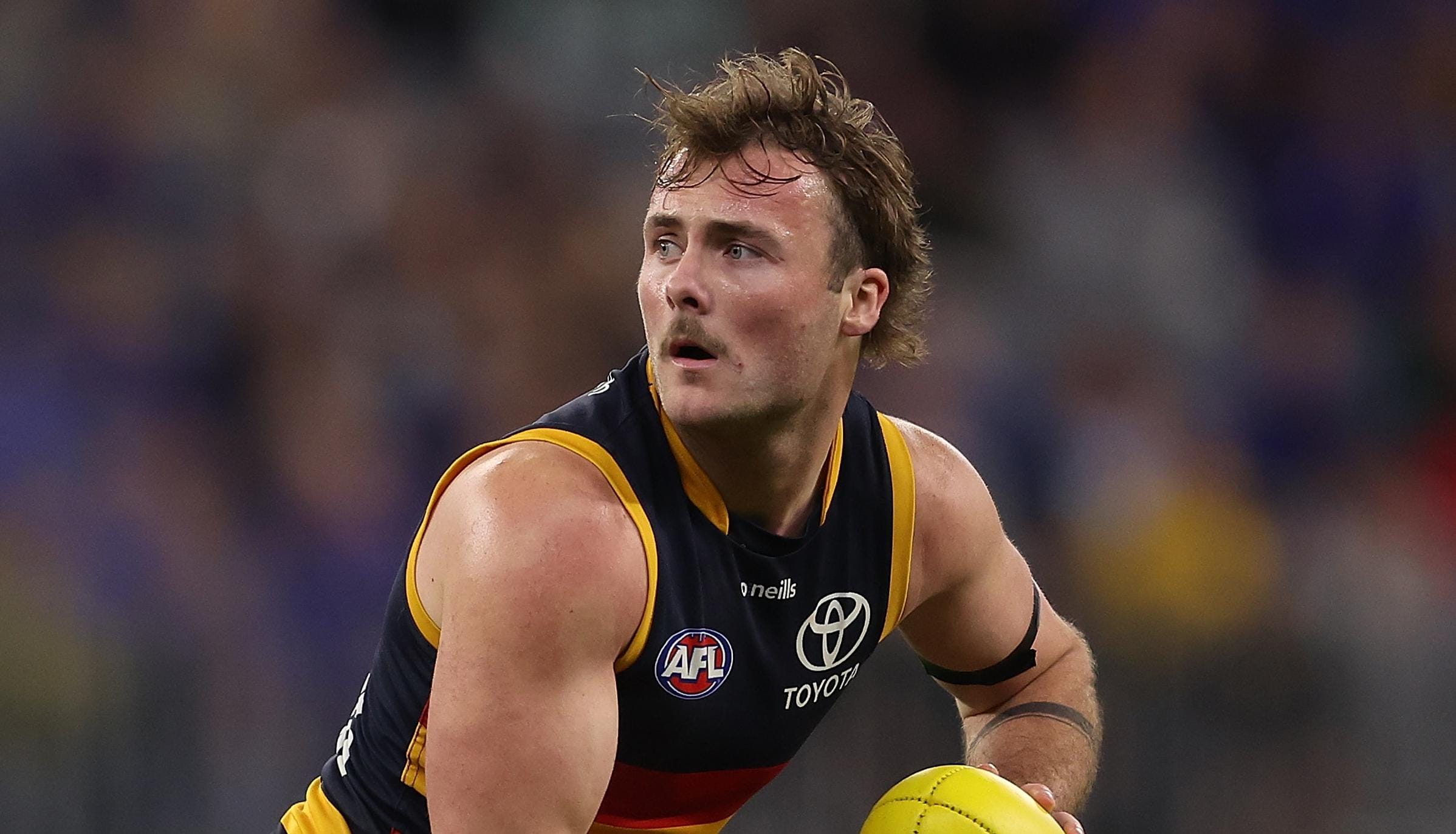Powerful Crow keen to keep growing as midfield move looms
