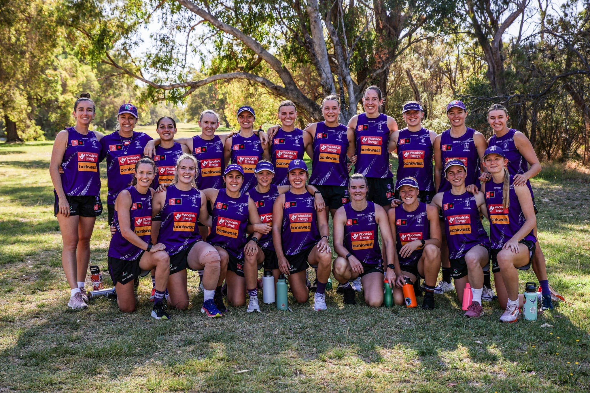 Why you may have seen AFLW players hit the training track lately