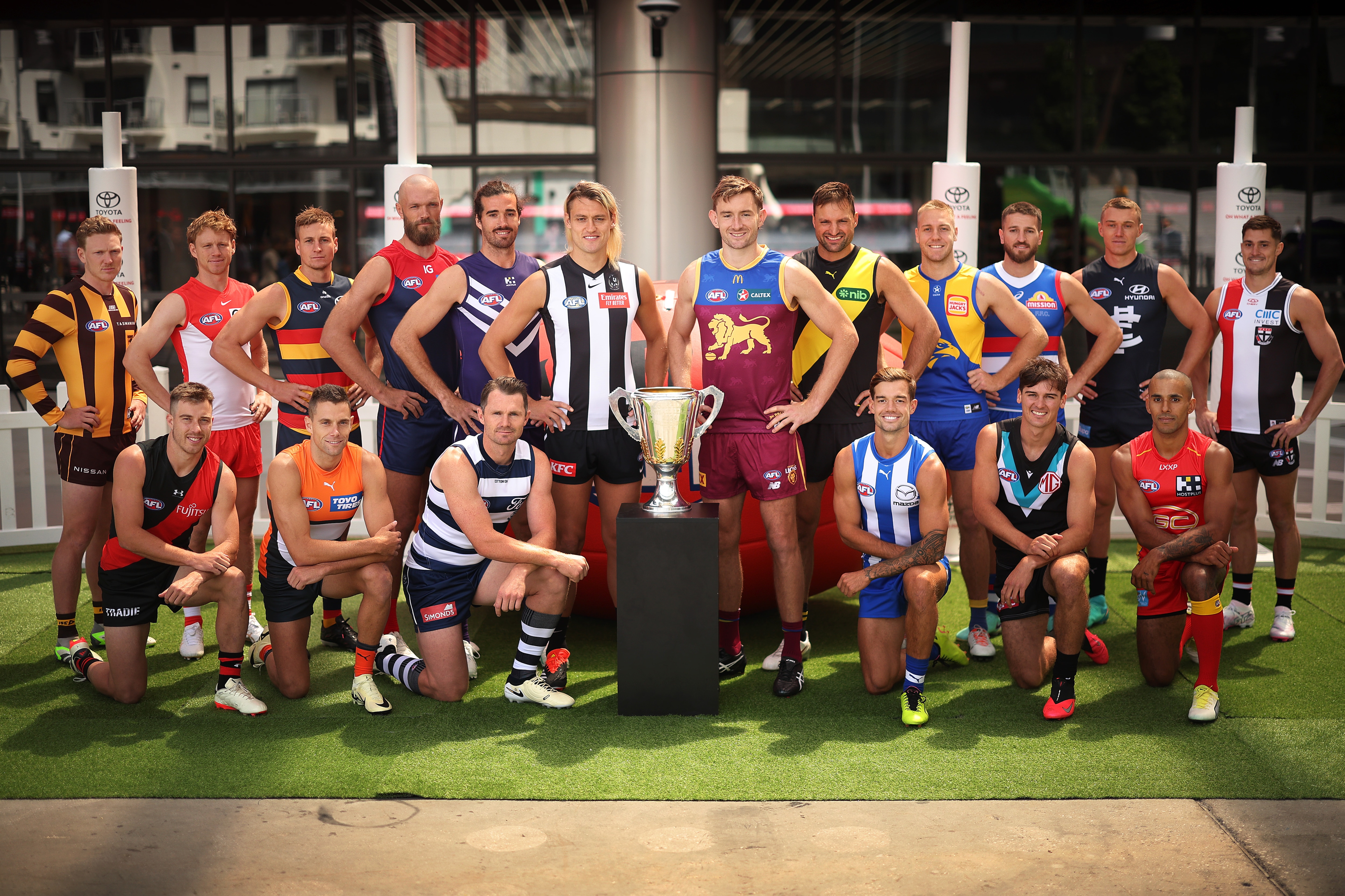 AFL captains have their say on the 2024 Toyota AFL Premiership Season