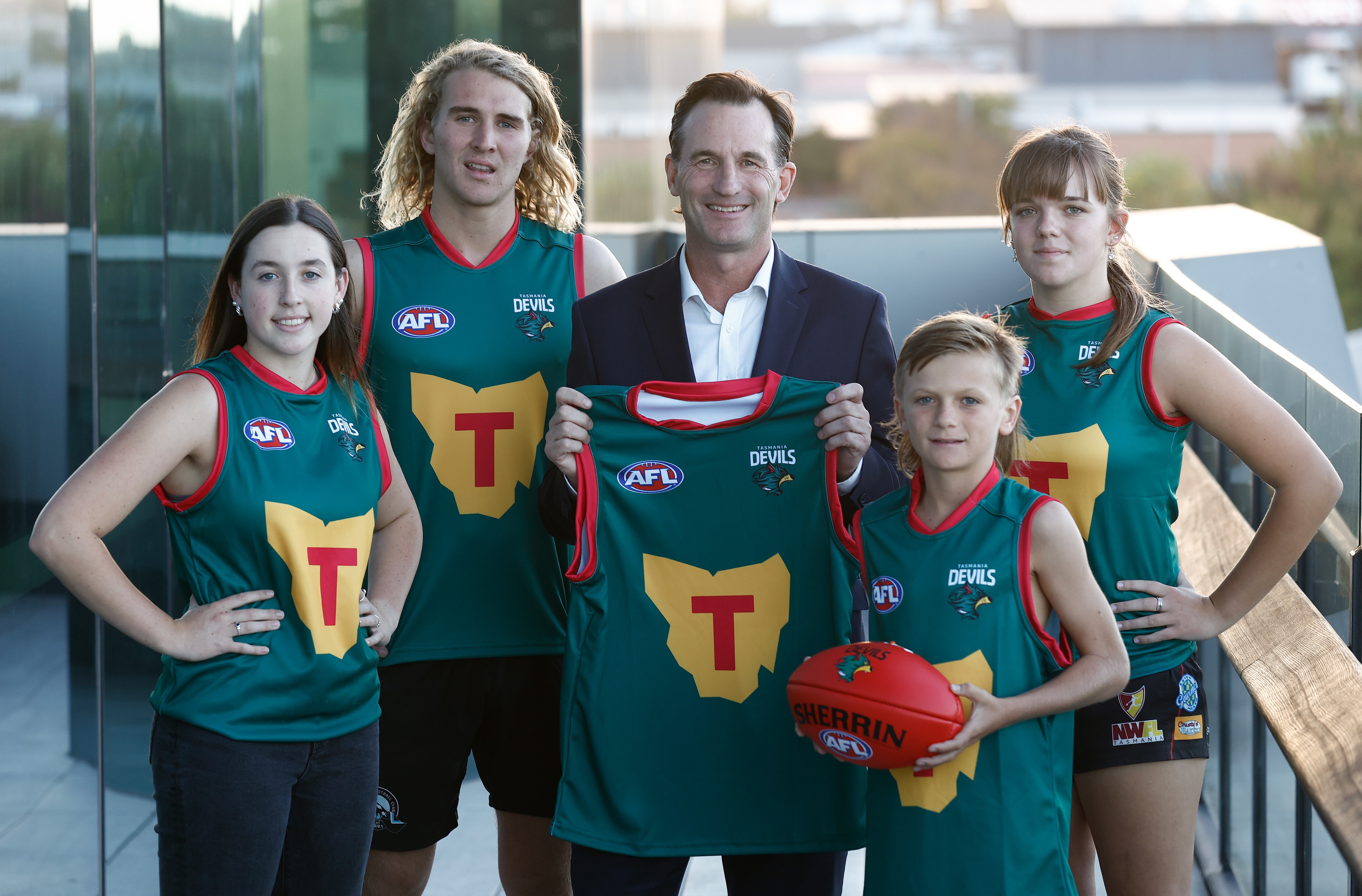 Celebration as new Tassie logo, jumper and colours revealed