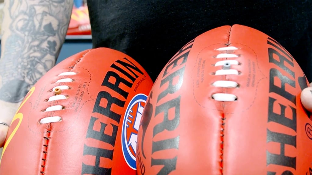 AFL smart-ball technology moves to next phase of testing