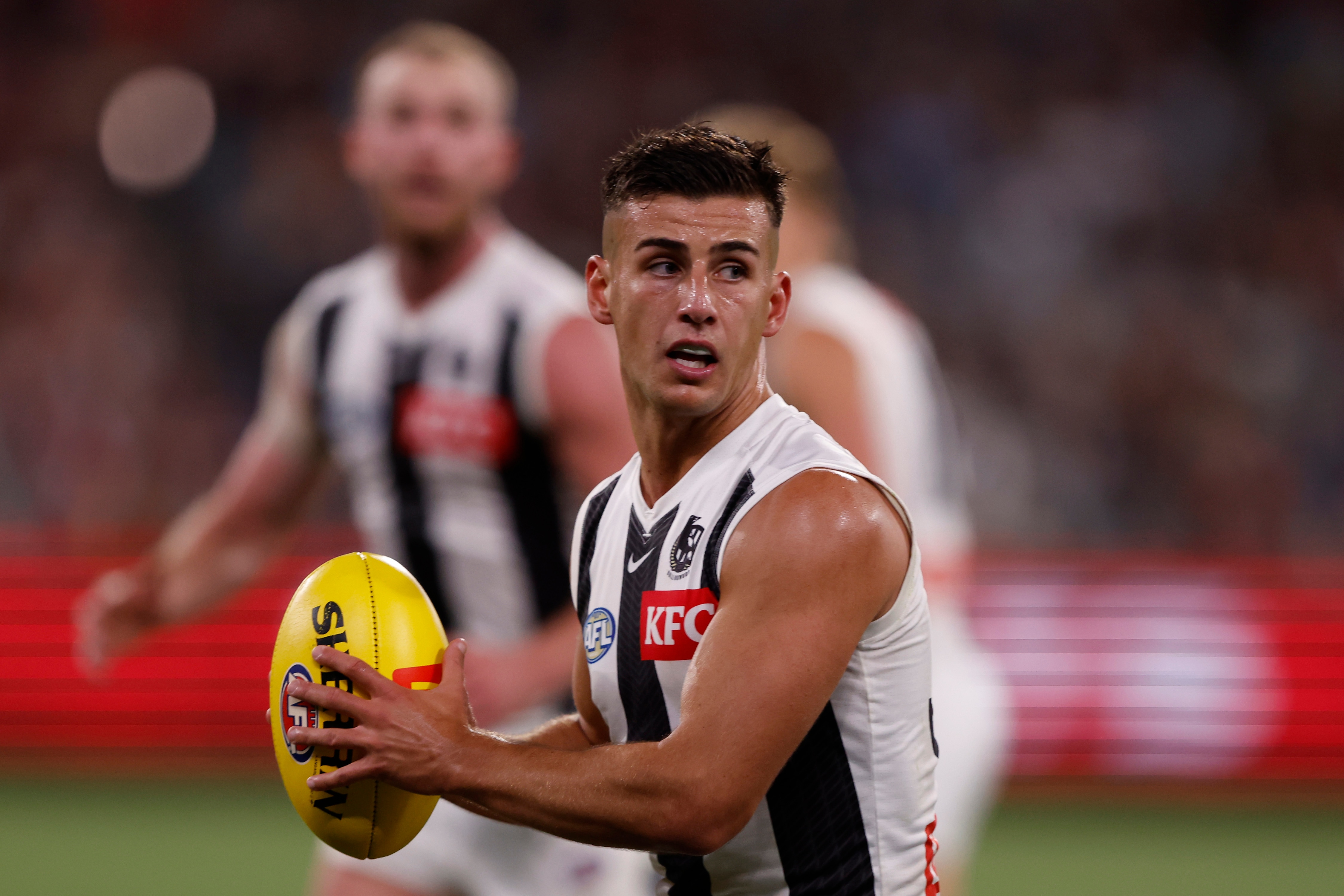 'Building nicely': Magpies' flag defence back on track after shaky start