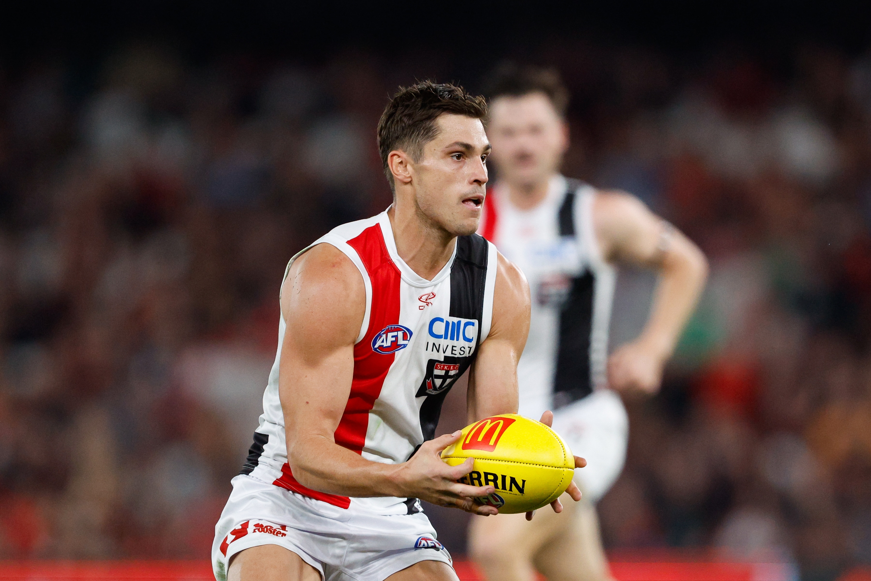 Captain Jack steeled for battle with Giants weapon