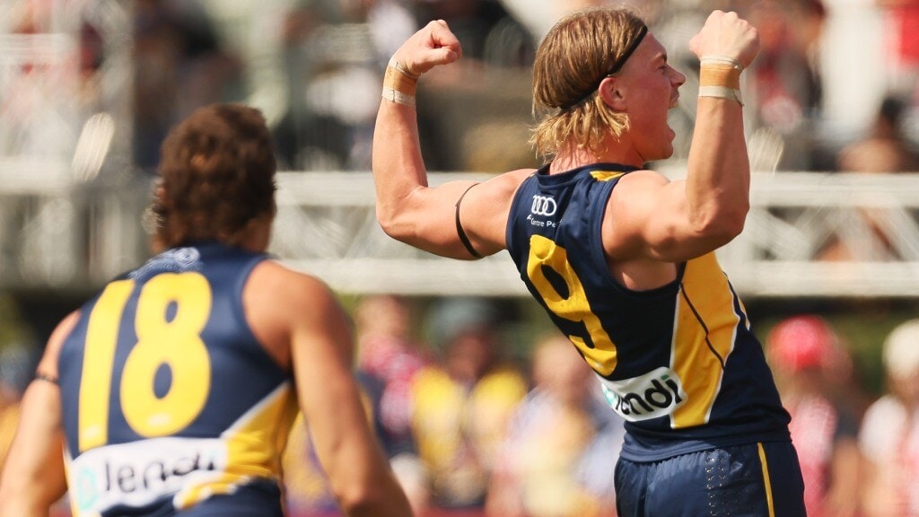 Harley strikes gold with first AFL goal