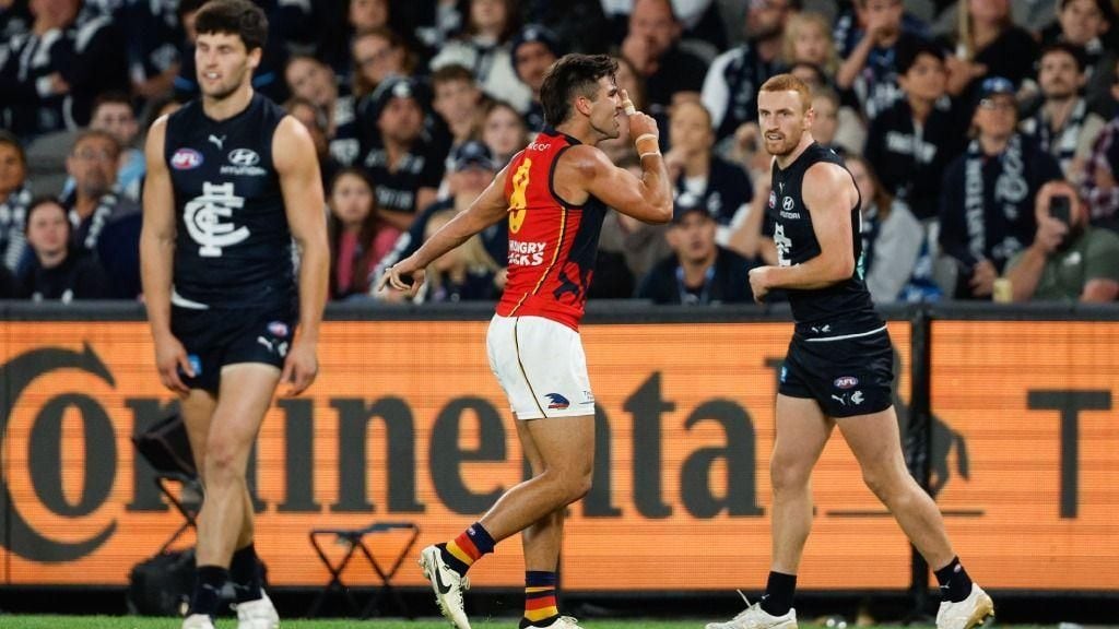 Last two mins: Crows upset Blues thanks to super sub's super goal